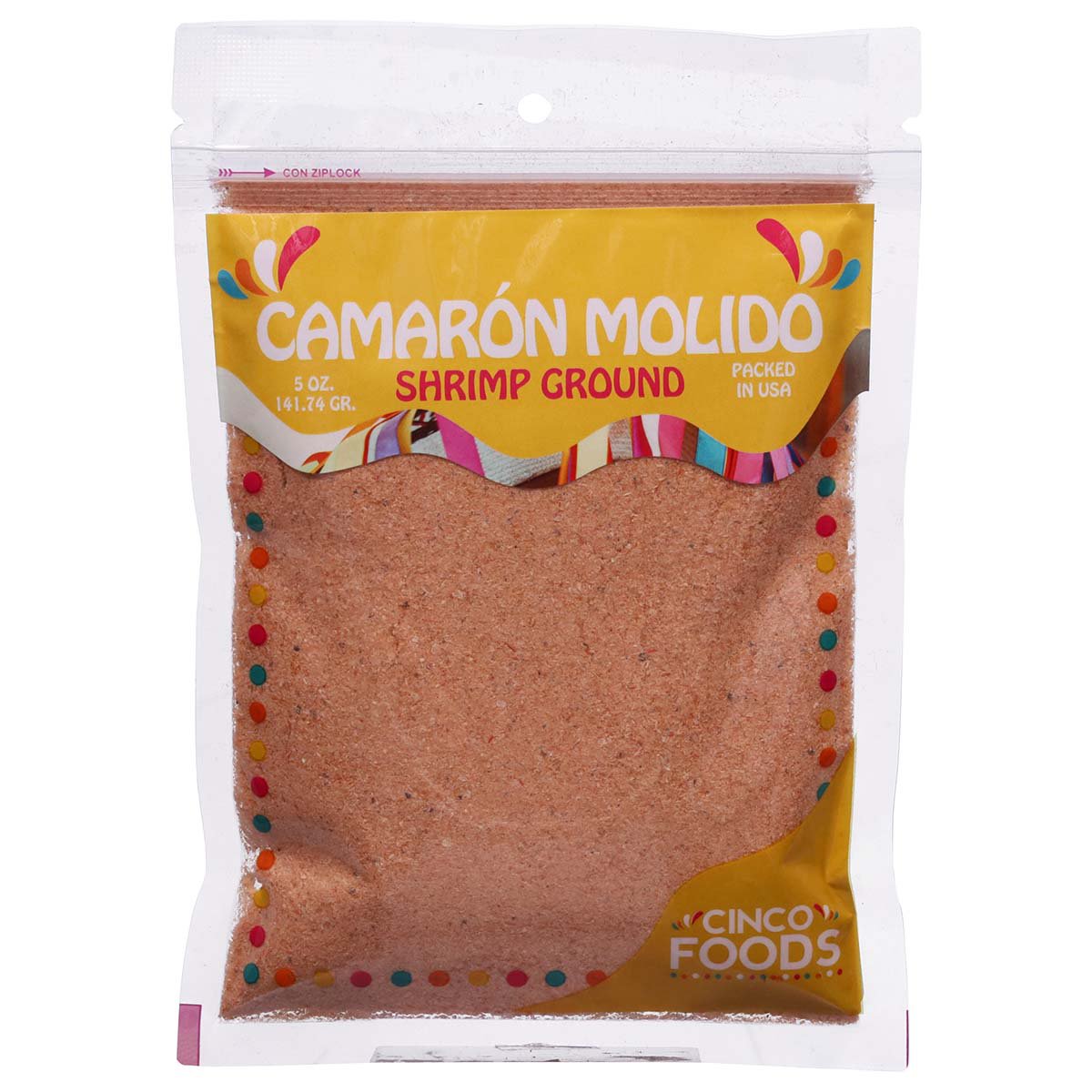 Cinco Foods Camarón Molido Ground Shrimp Seasoning - Shop Herbs ...