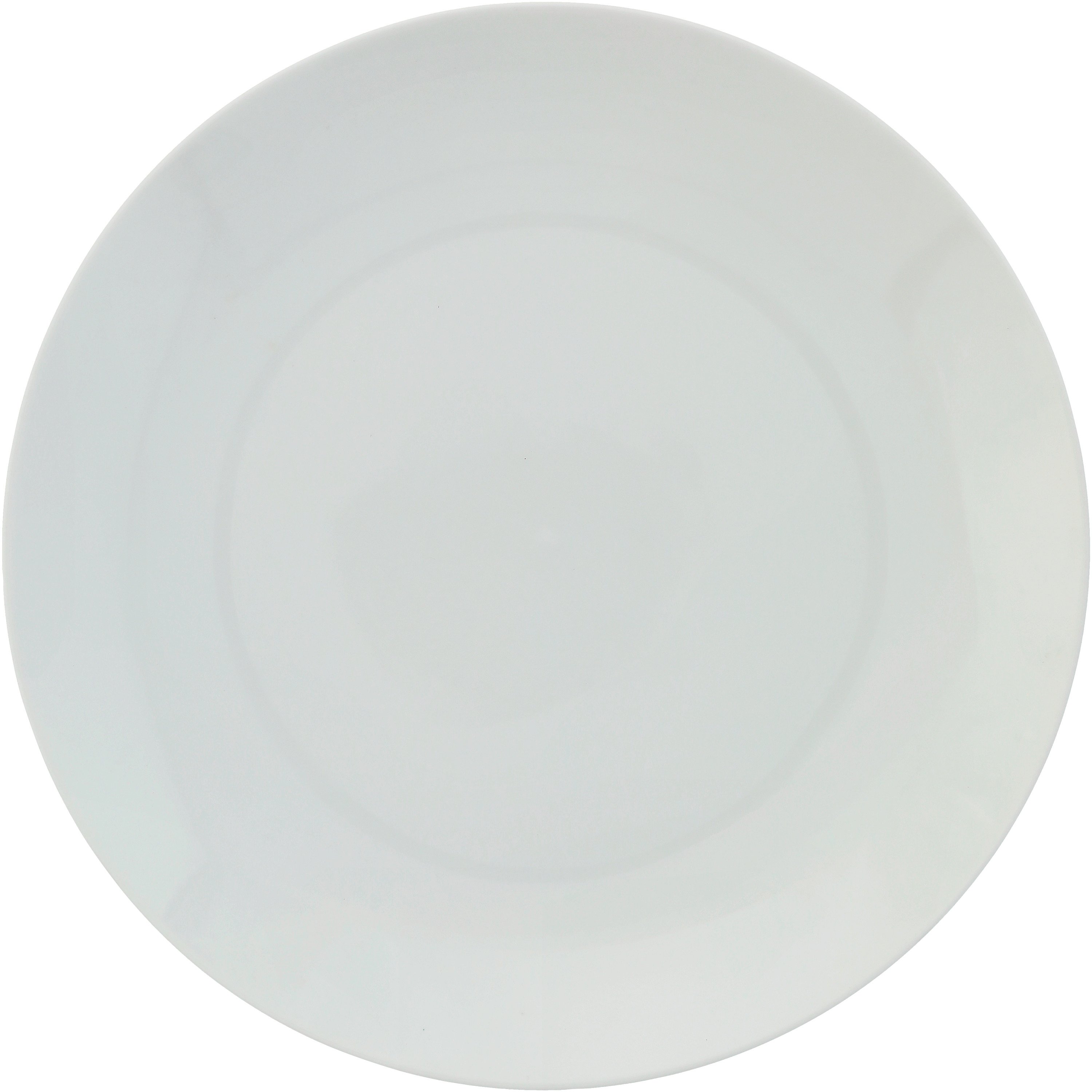 our goods Round Porcelain Dinner Plate - White - Shop Plates at H-E-B