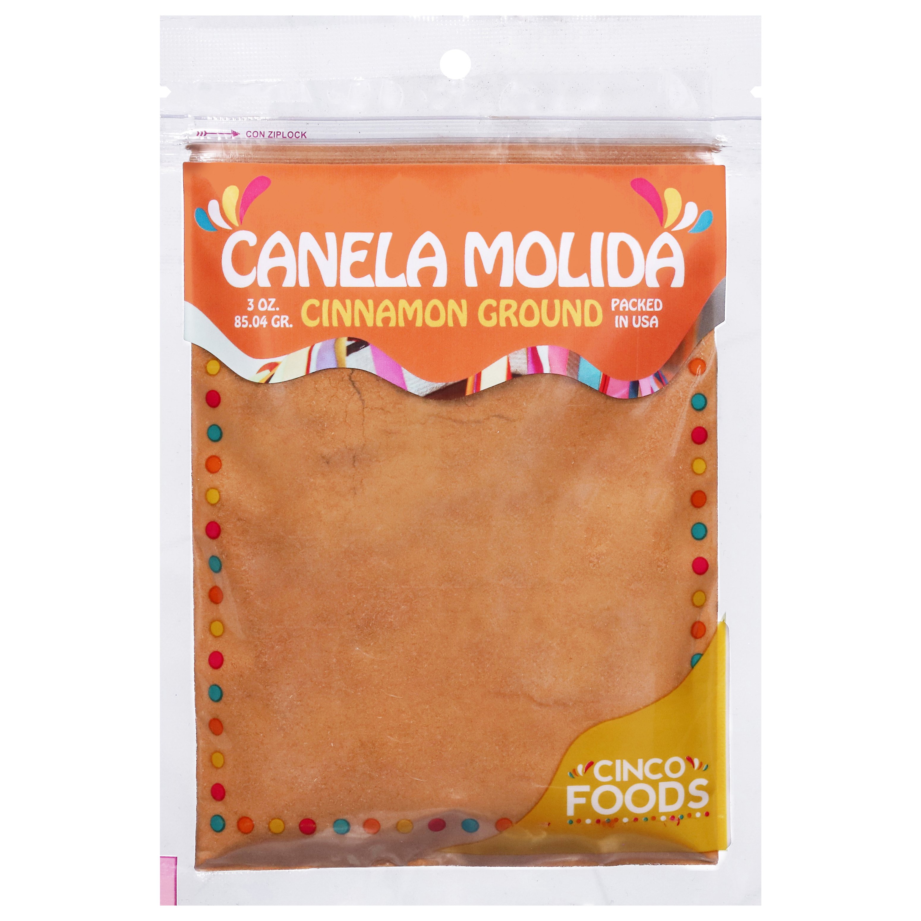 Cinco Foods Canela Molida Cinnamon Ground - Shop Herbs & spices at H-E-B