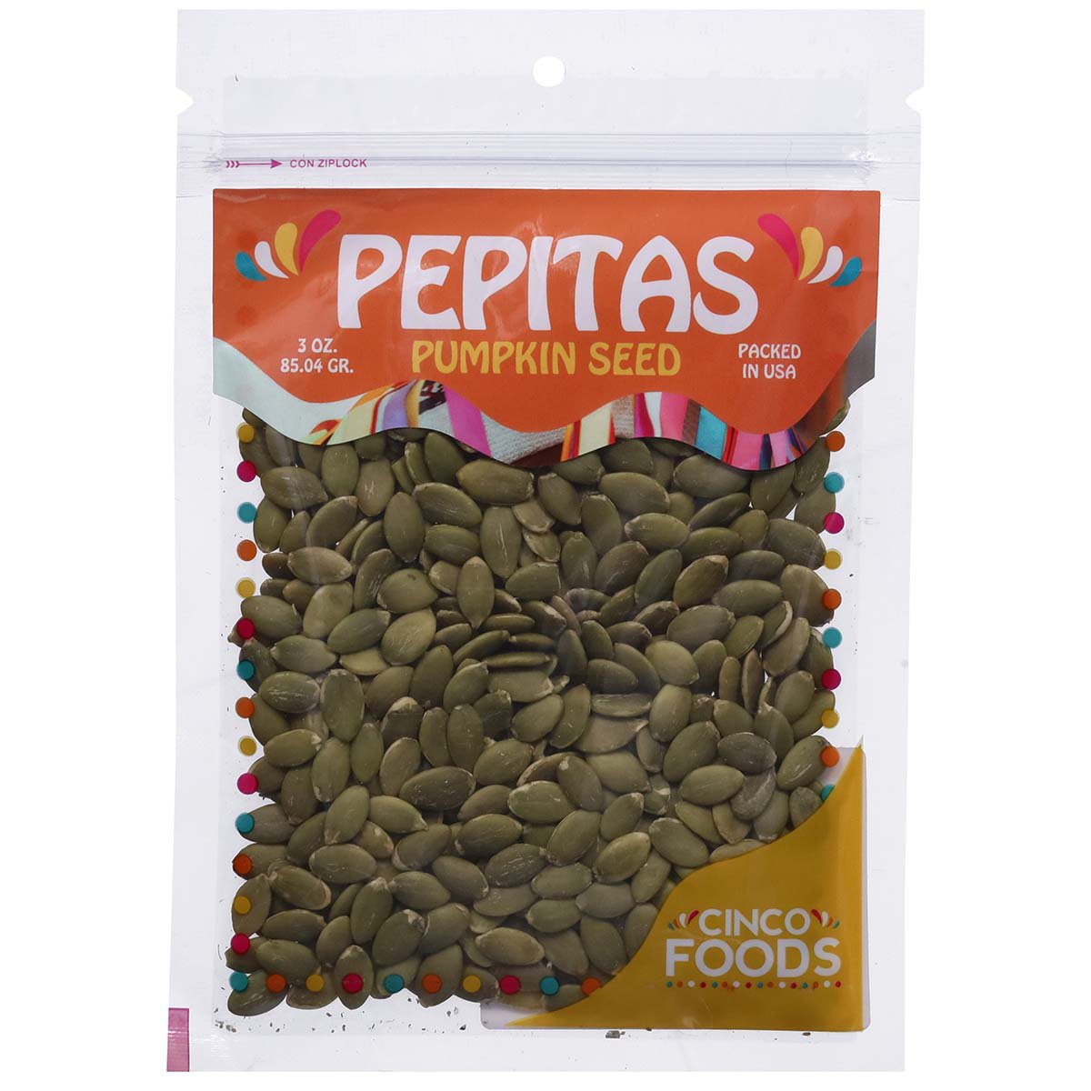 Cinco Foods Pepitas Pumpkin Seed - Shop Herbs & spices at H-E-B