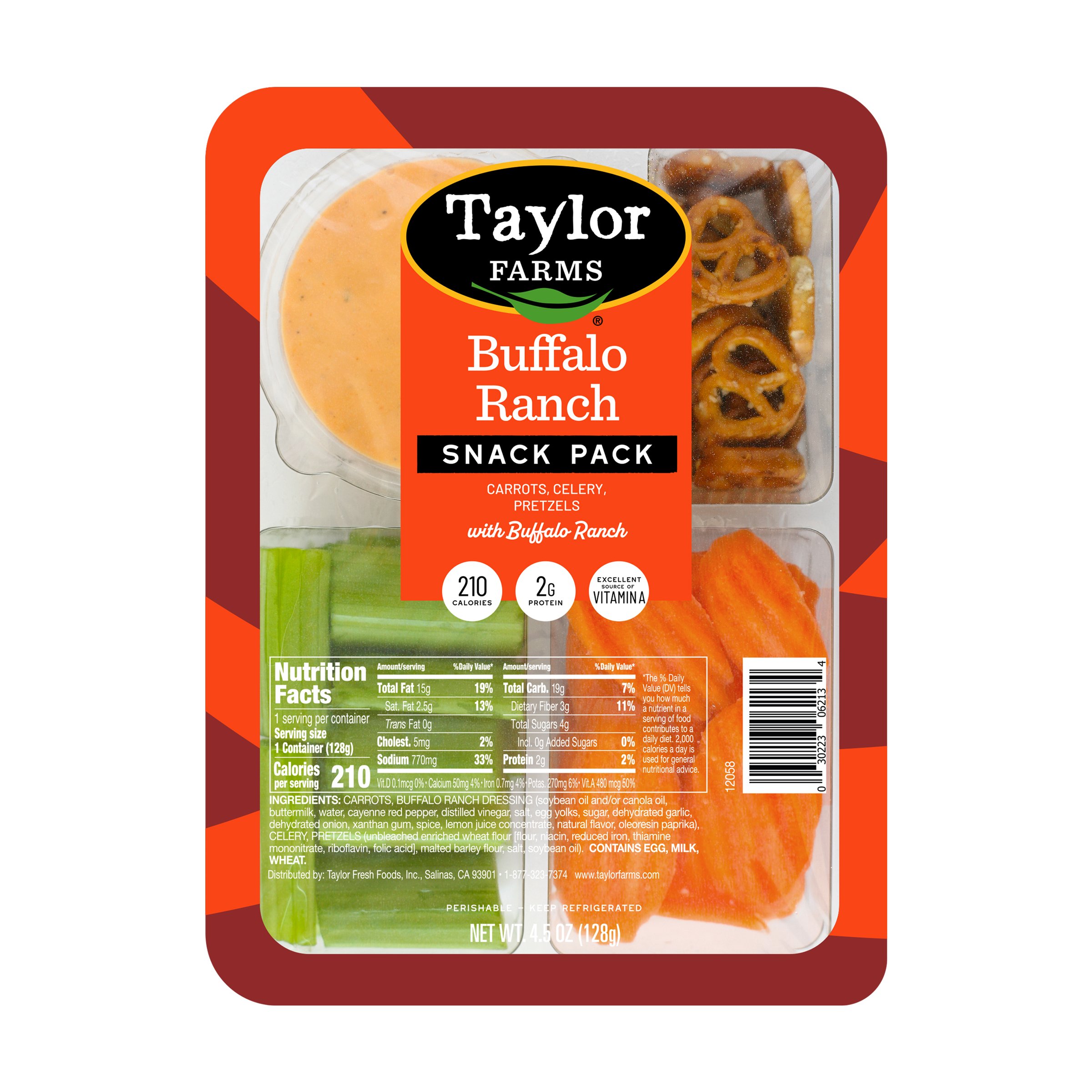 Taylor Farms Buffalo Ranch Snack Tray - Shop Snack trays at H-E-B