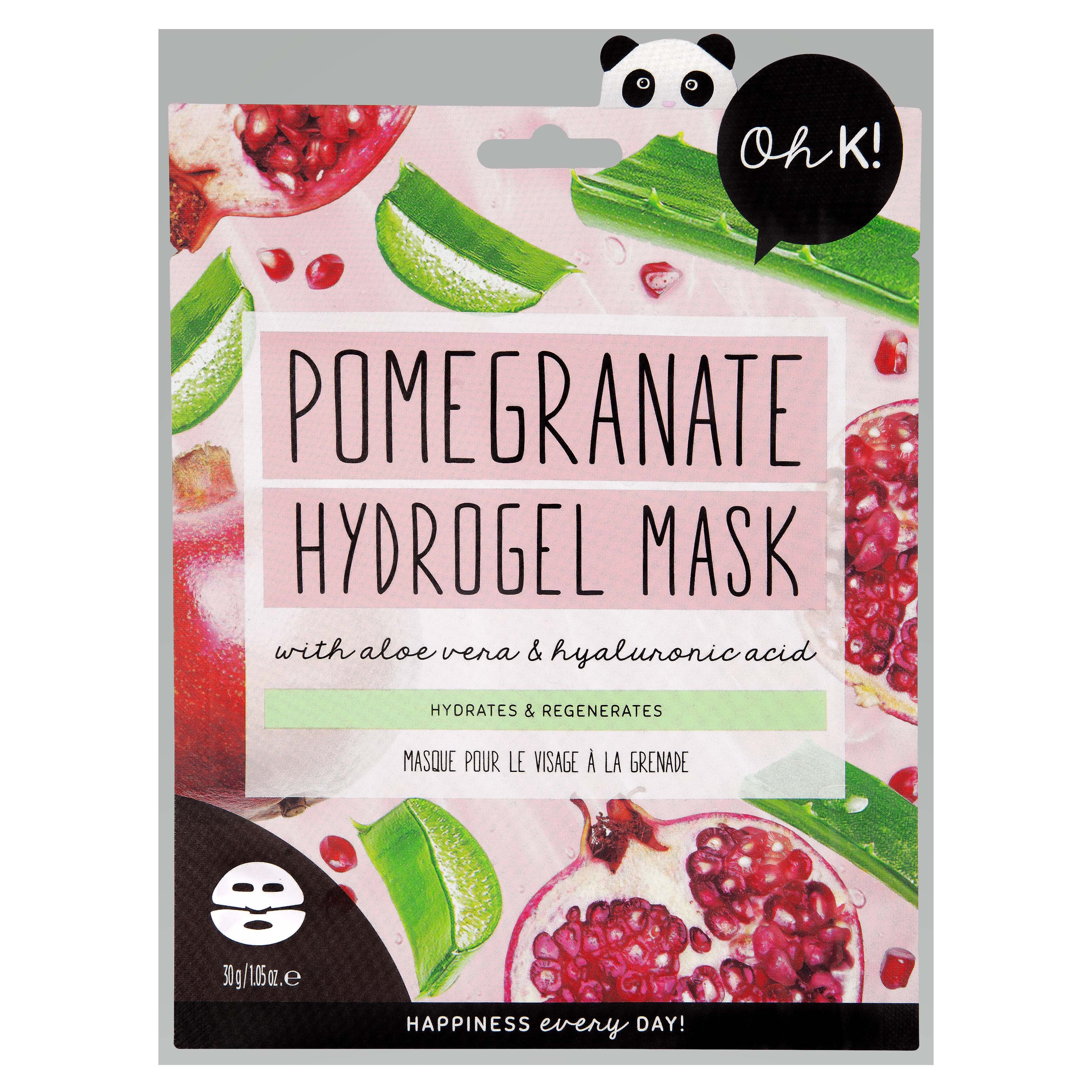 Oh K! Pomegranate Hydrogel Mask - Shop Facial masks & treatments at H-E-B