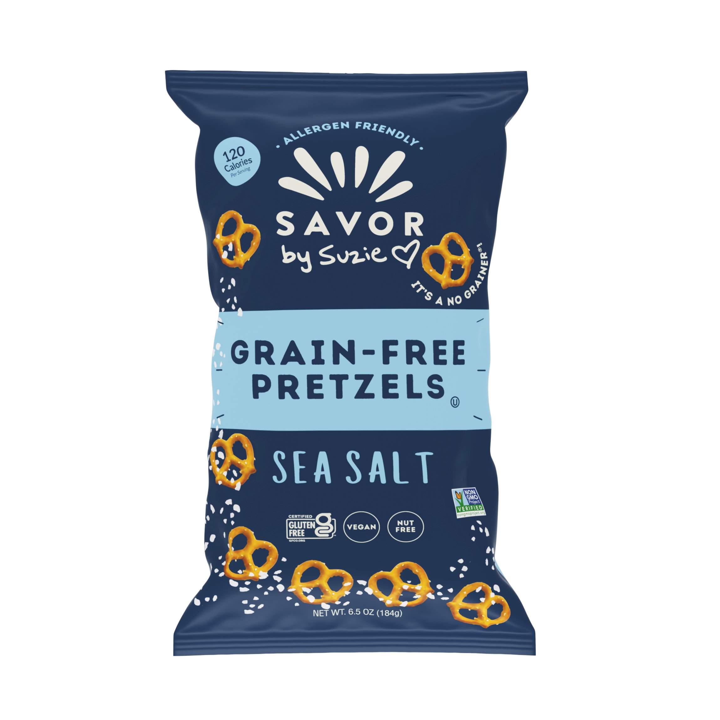 Savor by Suzie Sea Salt Grain Free Pretzels - Shop Chips at H-E-B