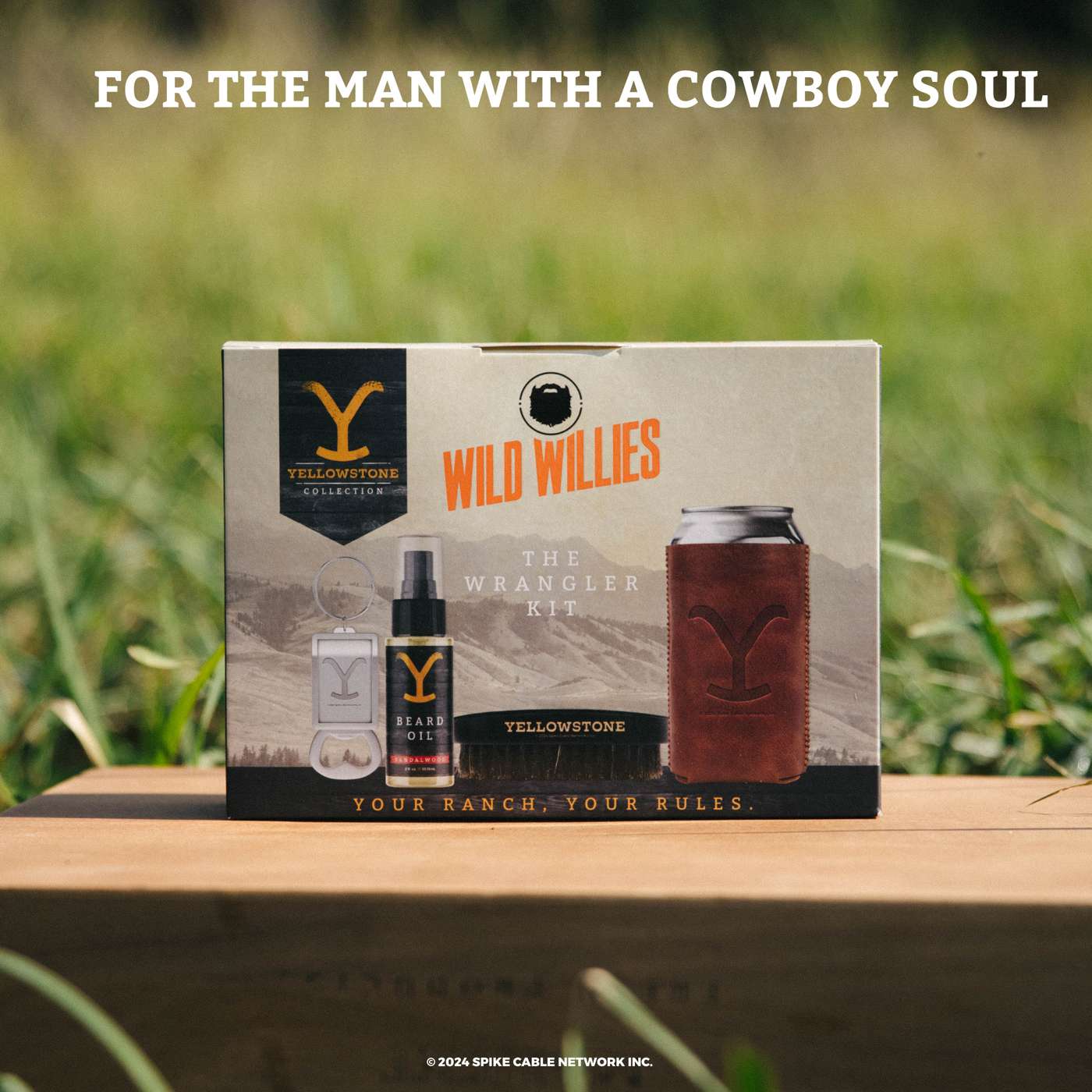 Wild Willies Yellowstone Wrangler Beard Grooming Gift Set - Shop Beard care at H-E-B