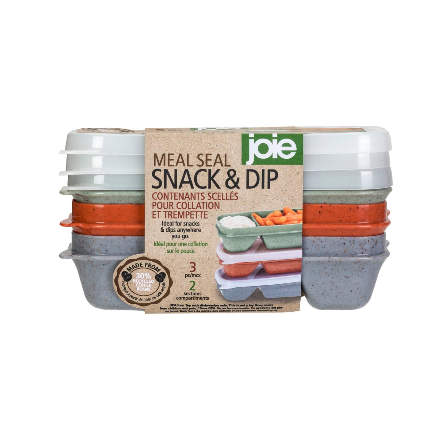Joie Meal Seal Snack & Dip Containers - Shop Food storage at H-E-B