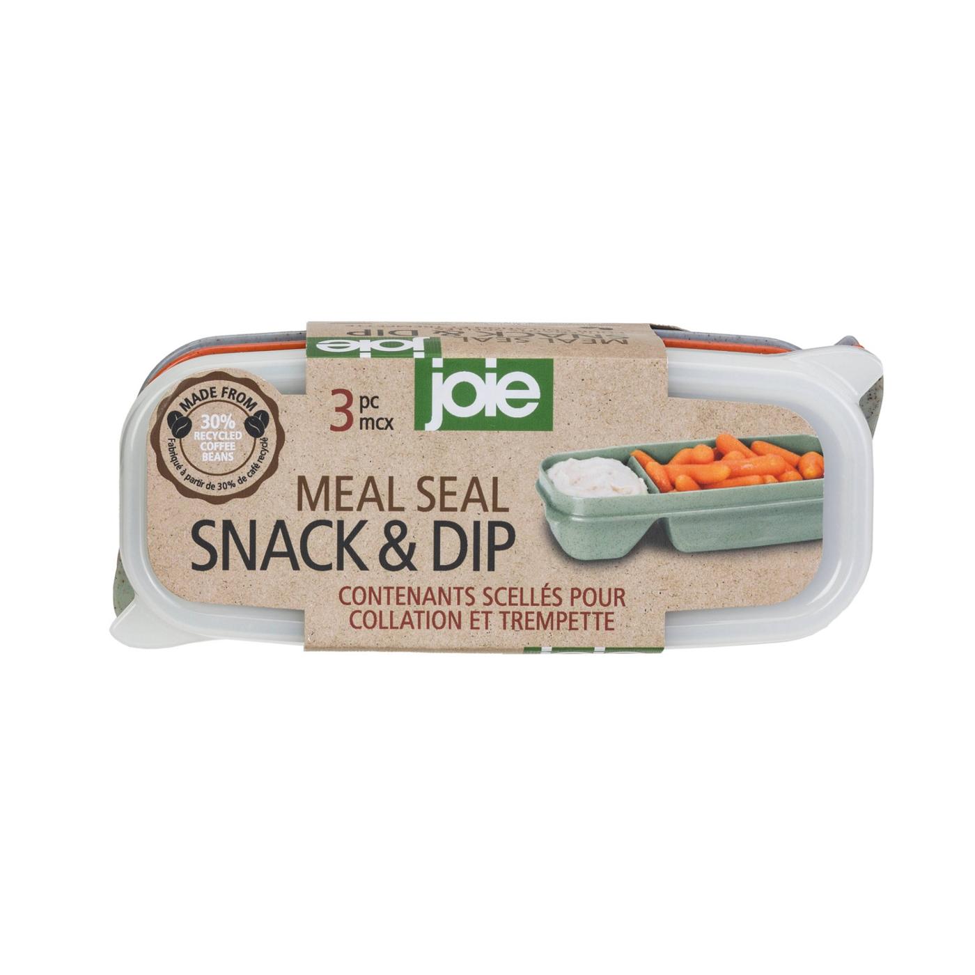 Joie Meal Seal Snack & Dip Containers - Shop Food storage at H-E-B