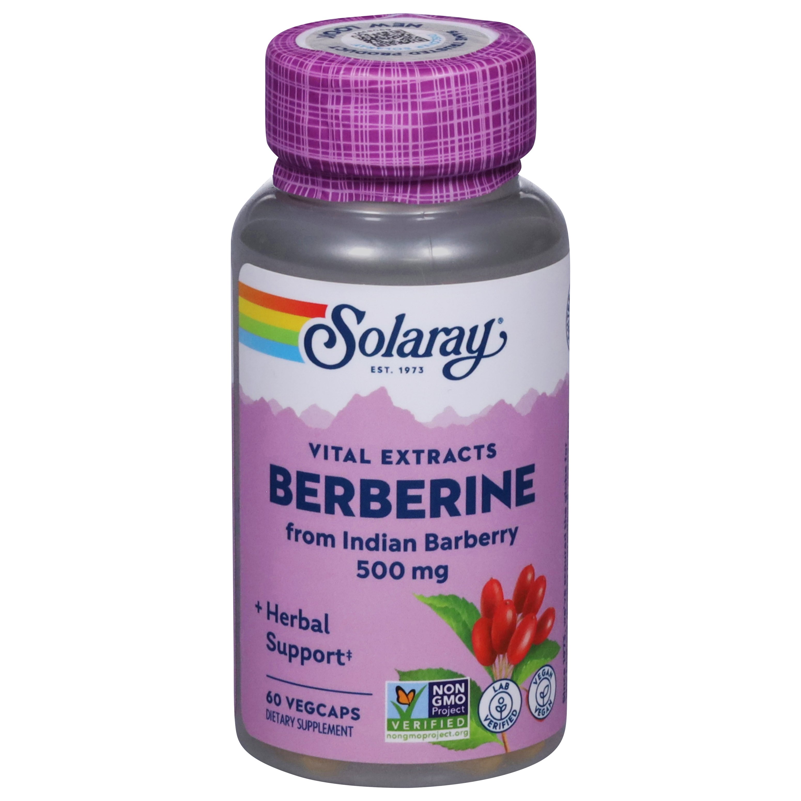 Solaray Vital Extracts Berberine From Indian Barberry - Shop Herbs ...