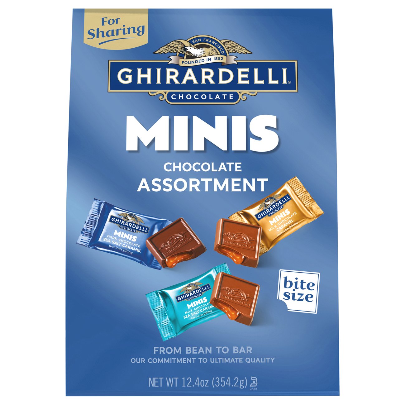Ghirardelli Minis Chocolate Assortment Squares - Shop Candy at H-E-B