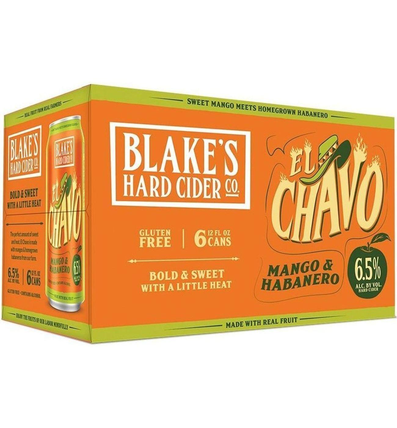 Blake's Hard Cider El Chavo Mango & Habanero Hard Cider 6 pk Cans ...