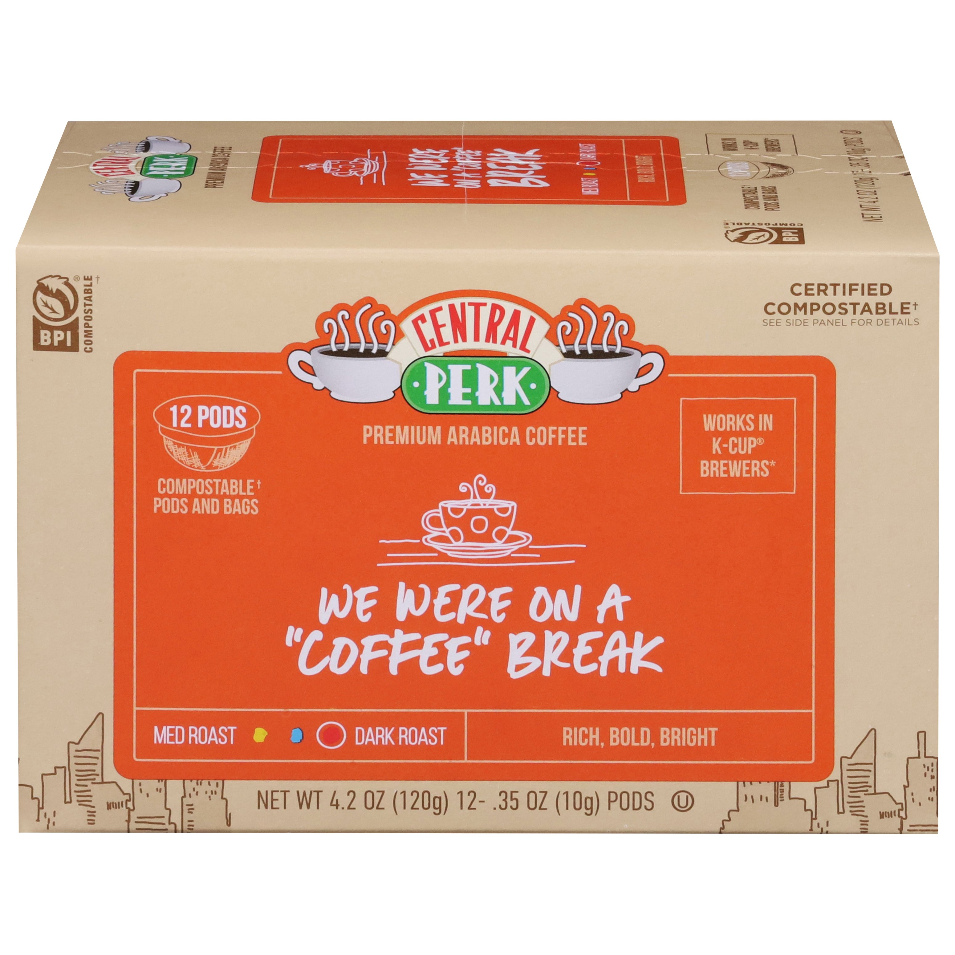 Central Perk We Were On A Coffee Break Pods - Shop Coffee at H-E-B
