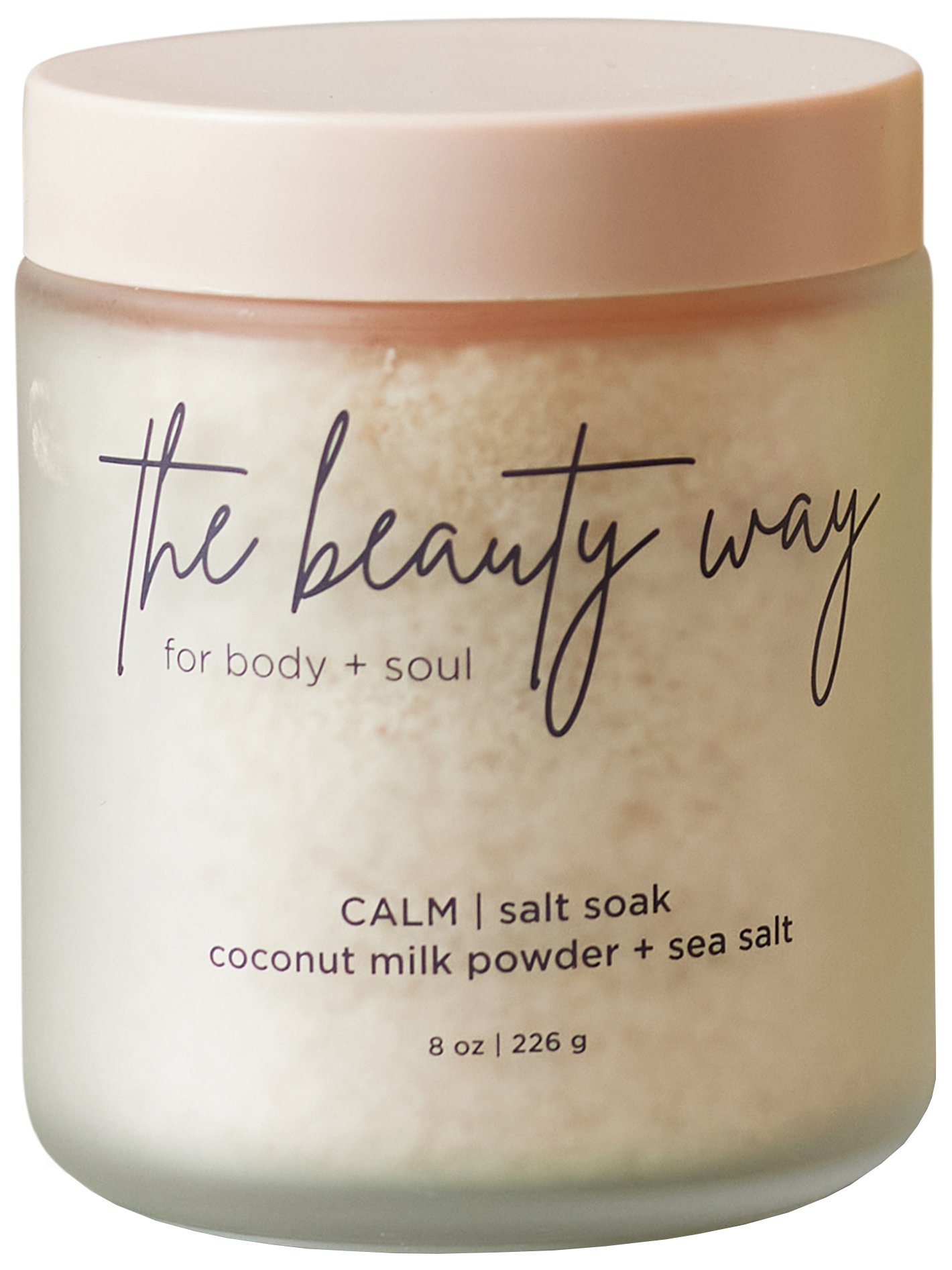 The Beauty Way Calm Salt Soak, 8 oz | Central Market - Really Into Food