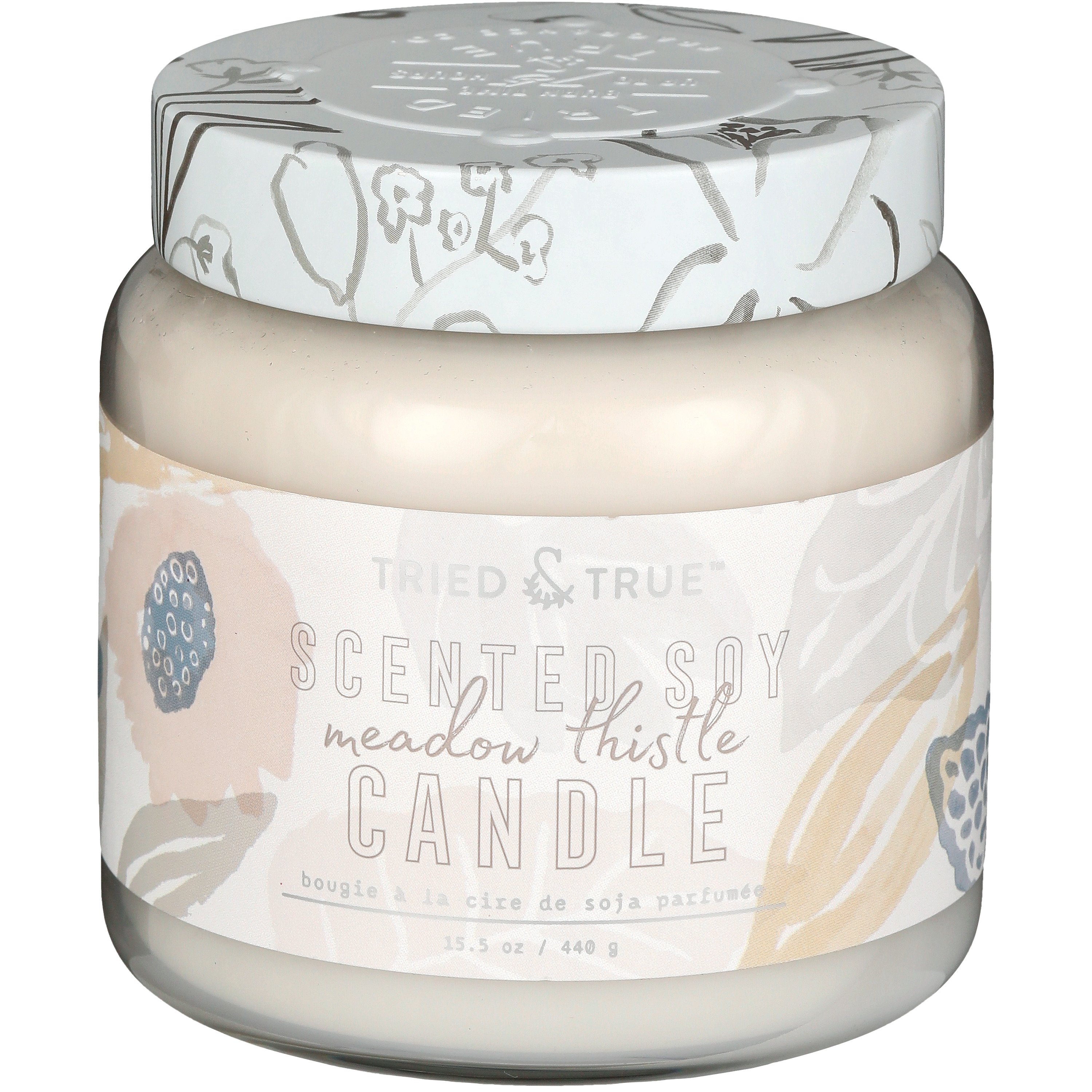 Tried & True Meadow Thistle Scented Soy Candle - Shop Candles at H-E-B