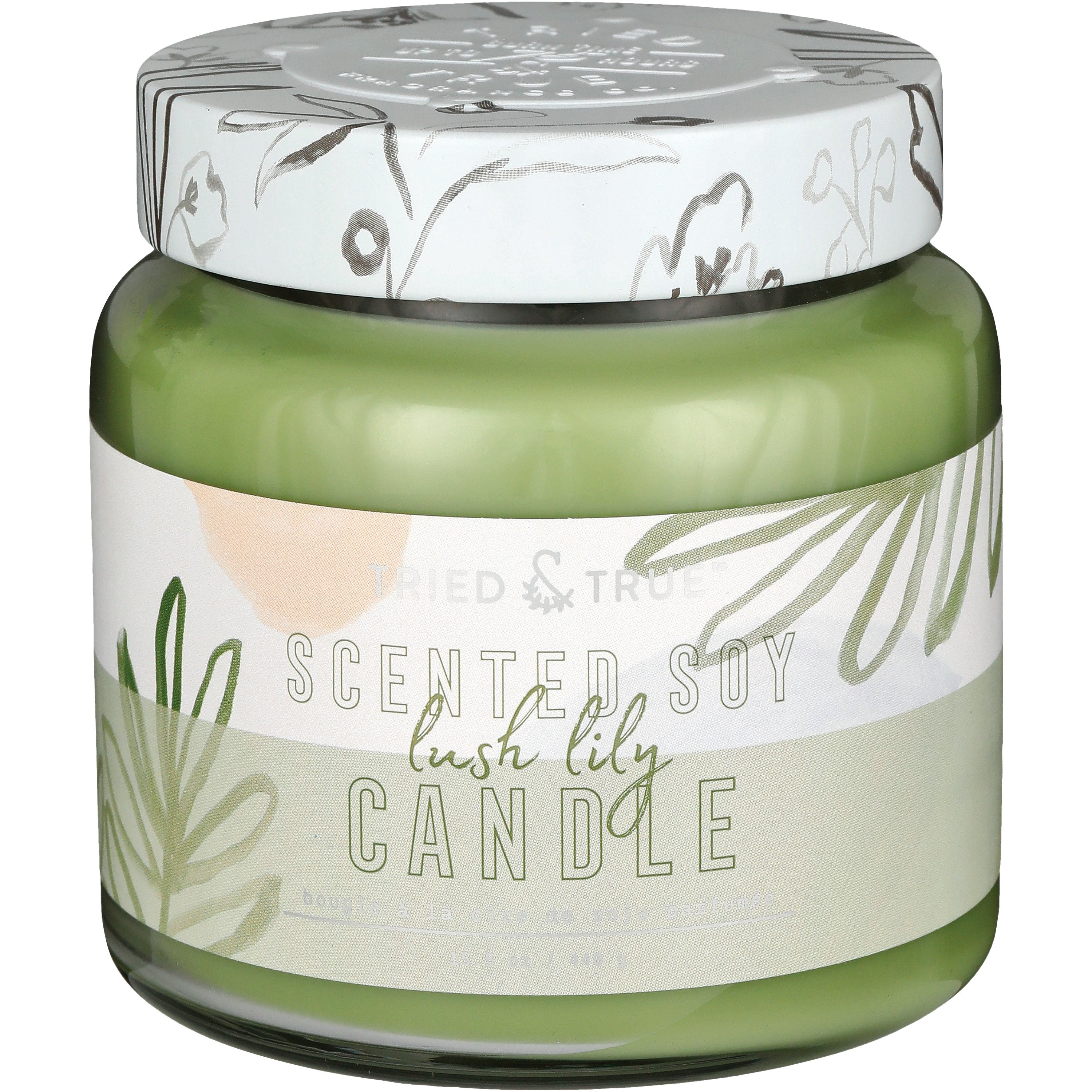 Tried & True Lush Lily Scented Soy Candle - Shop Candles at H-E-B