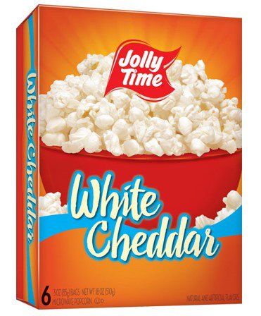 Jolly Time White Cheddar Popcorn - Shop Popcorn at H-E-B