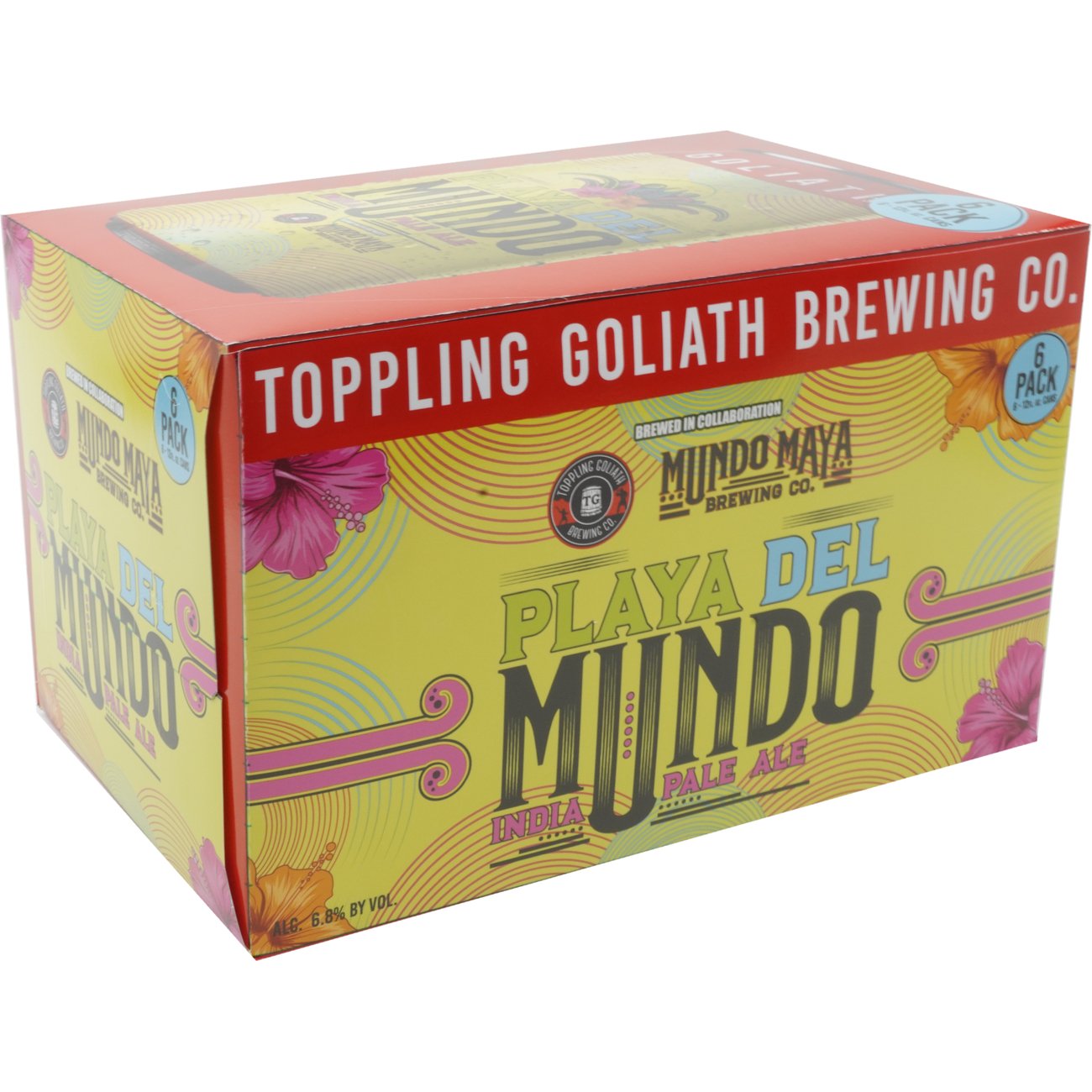 Toppling Goliath Brewing Playa Del Mundo IPA Craft Beer 6 pk Cans ...