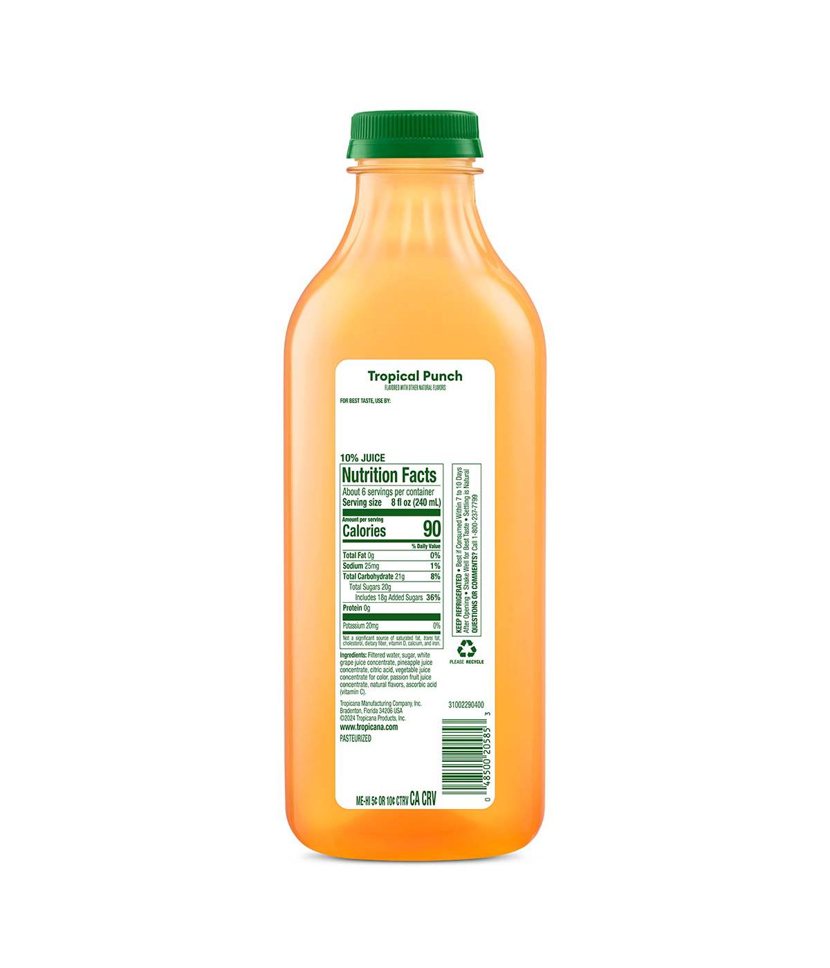 Tropicana Refreshers - Tropical Punch - Shop Juice at H-E-B