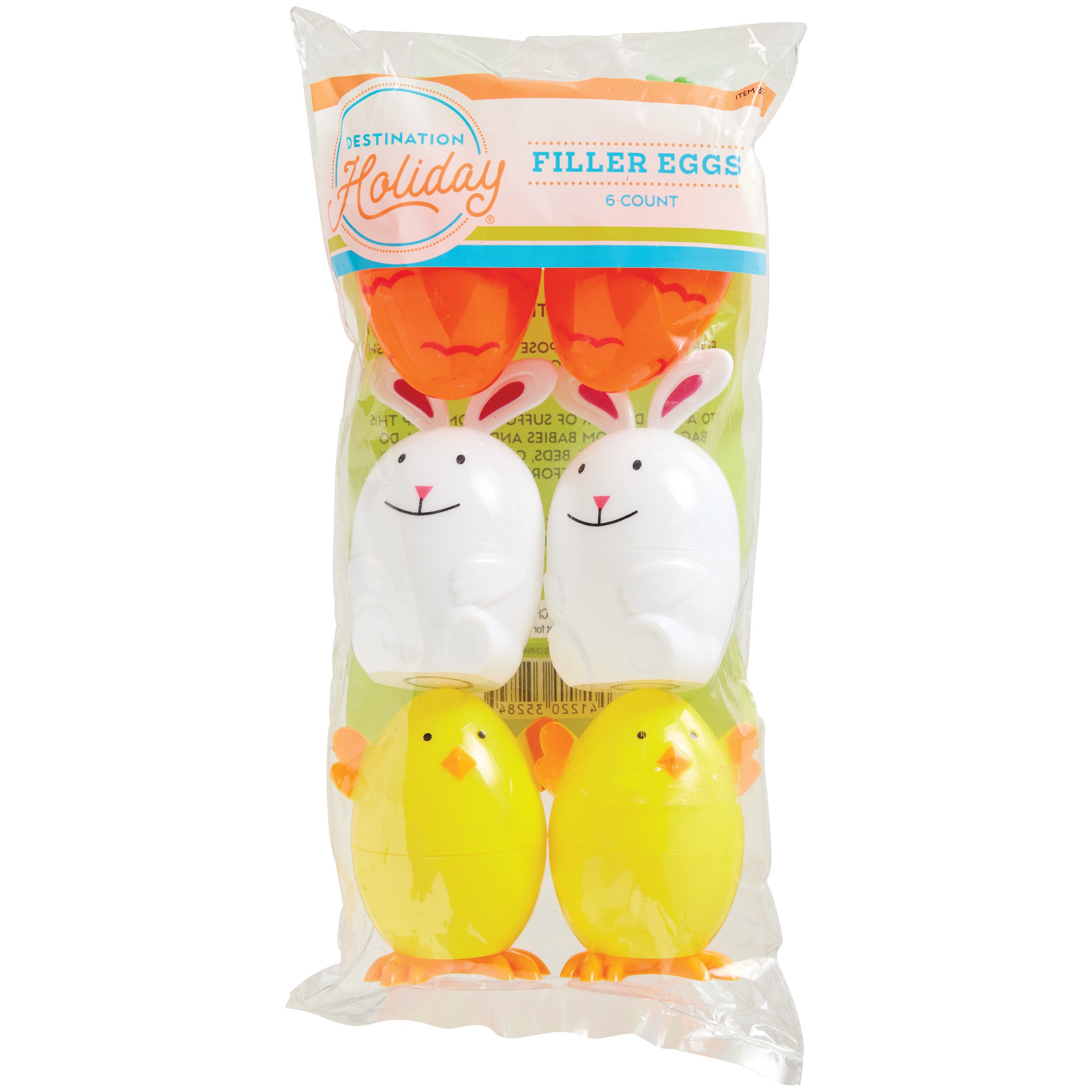 Destination Holiday Carrot, Bunny & Chick Easter Filler Eggs - Shop ...