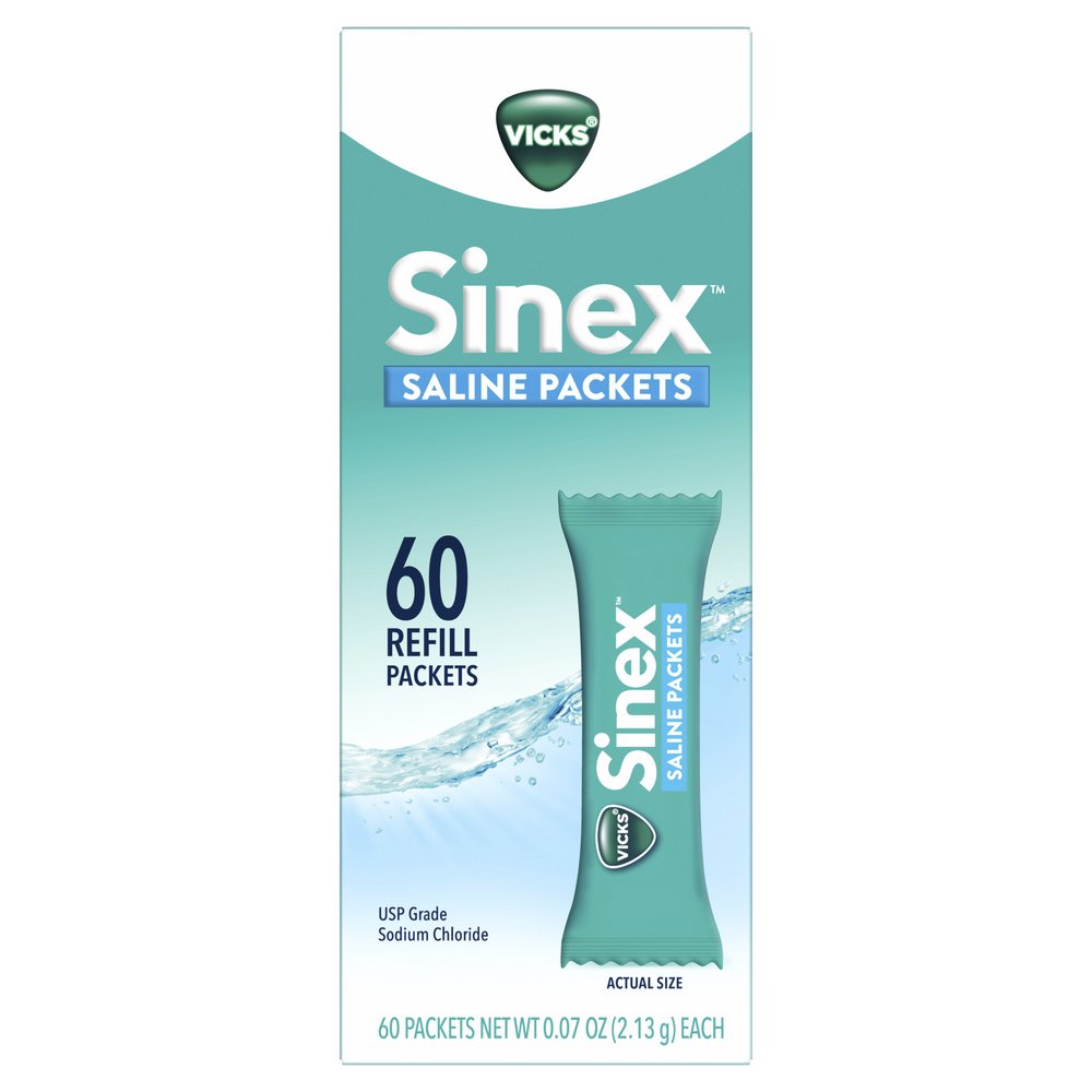 Vicks Sinex Saline Refill Packets - Shop Sinus & allergy at H-E-B