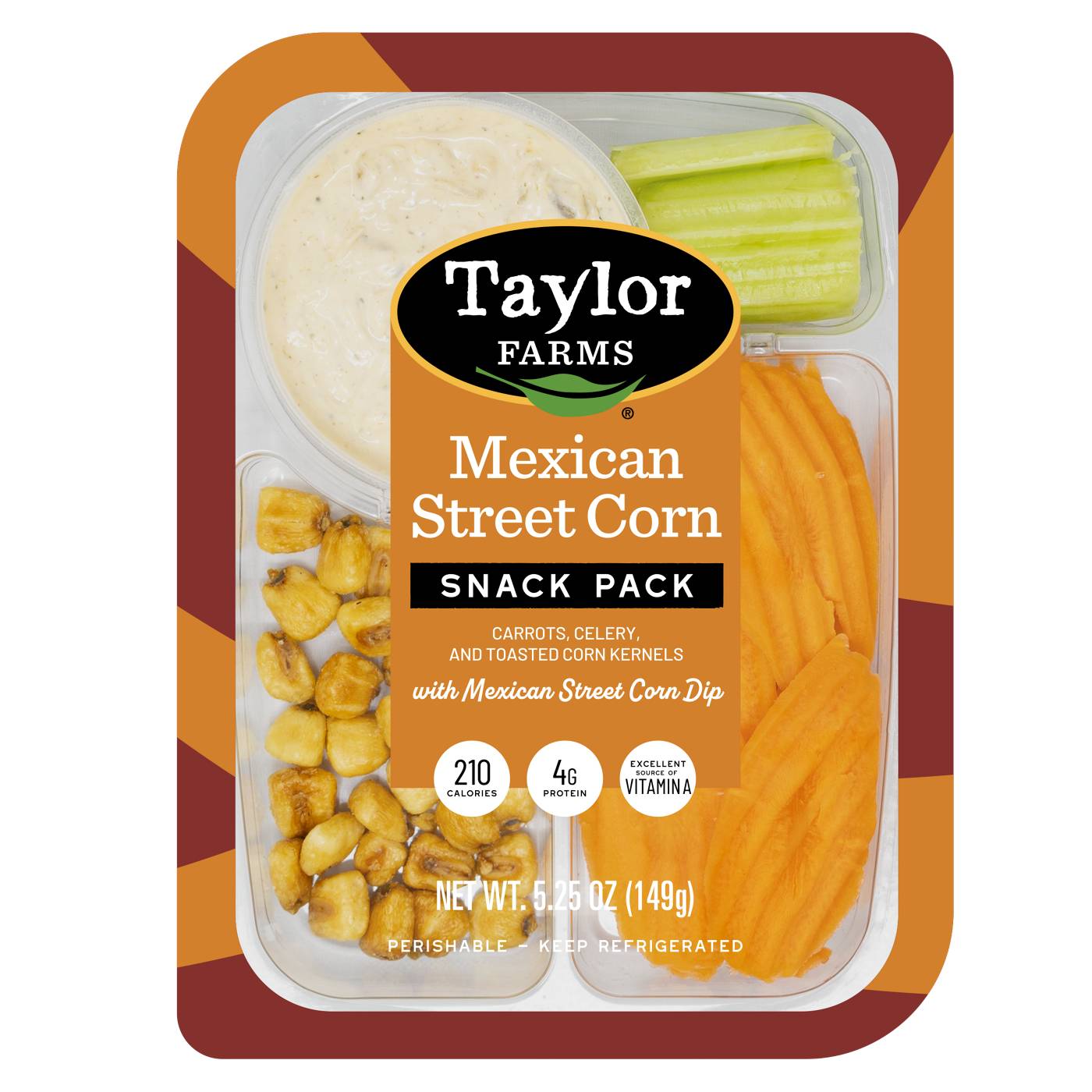 Taylor Farms Mexican Street Corn Snack Pack - Shop Snack trays at H-E-B