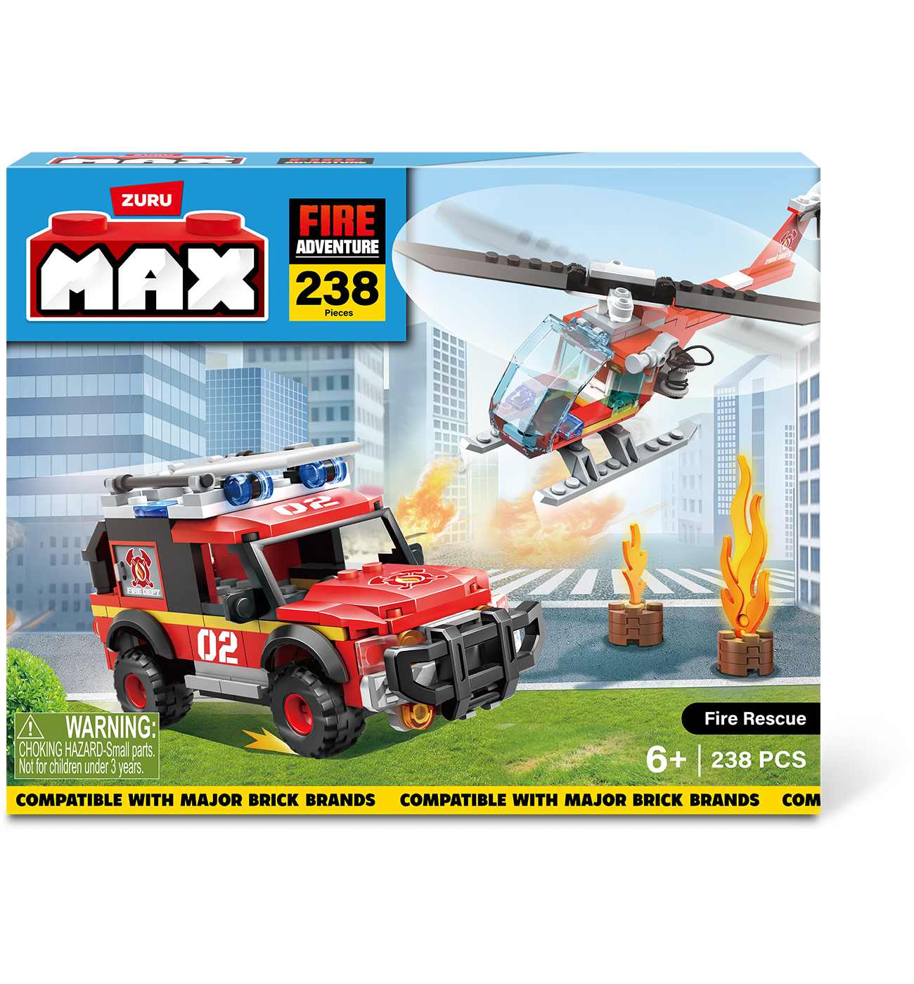 Zuru MAX Adventure Fire Rescue Playset - Shop Lego & building blocks at ...