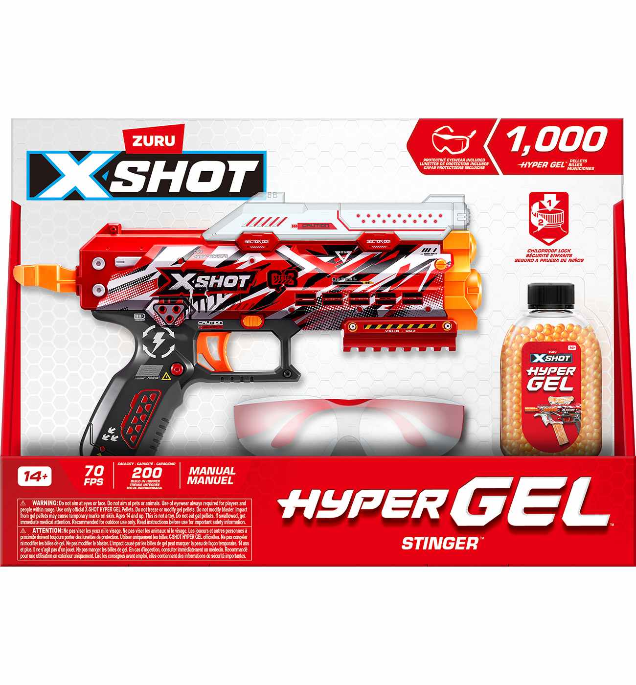 Zuru XSHOT Hyper Gel Stinger Blaster - Shop Blasters at H-E-B