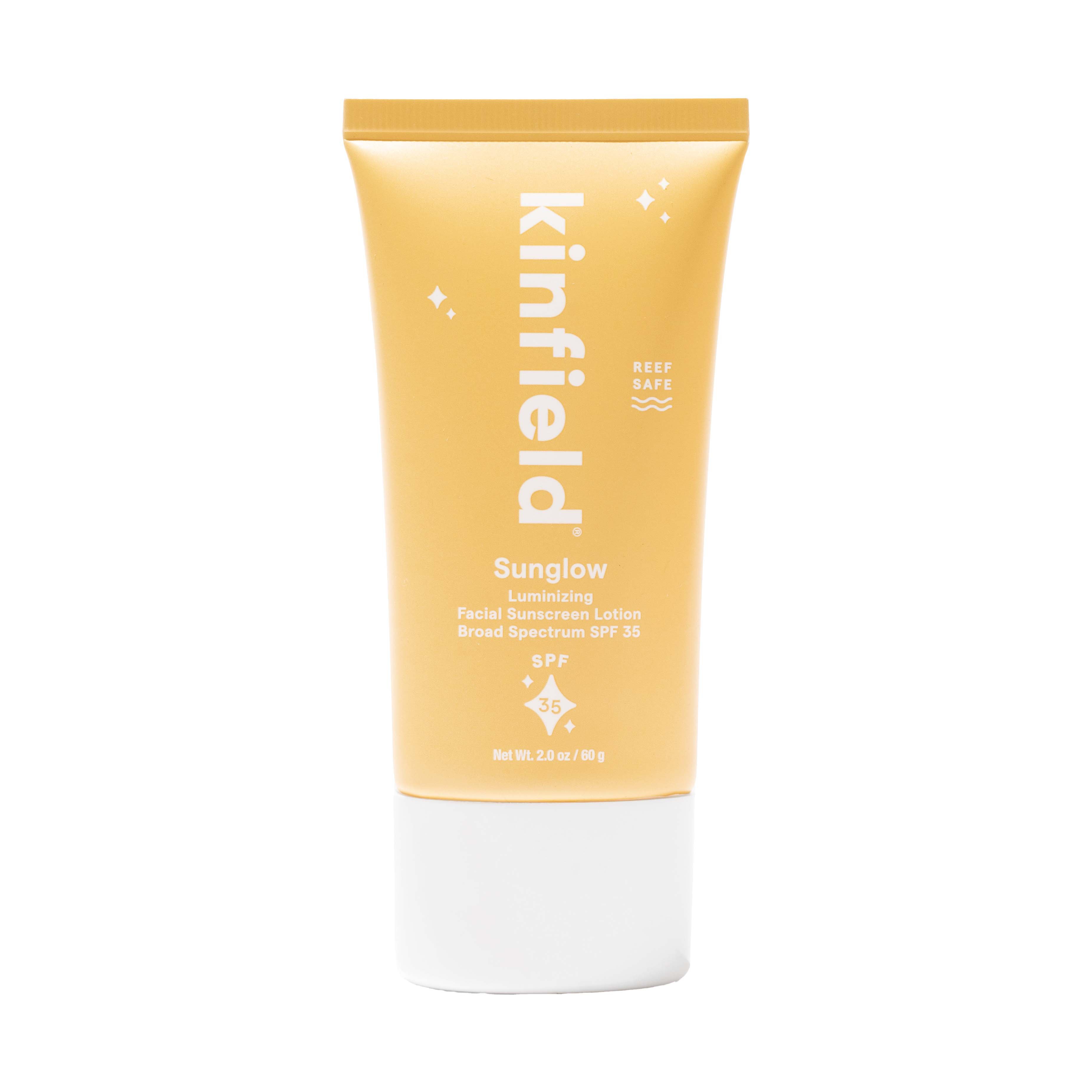 Kinfield Sunglow SPF 35 Luminating Face Sunscreen, 2 oz | Central ...
