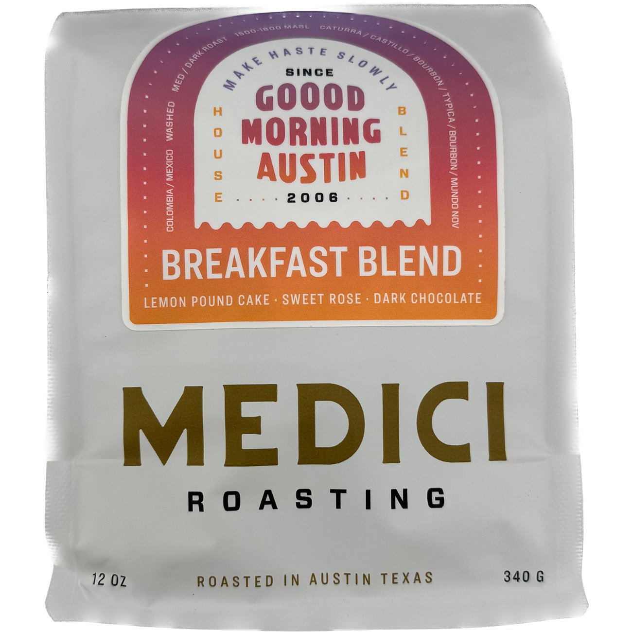 Medici Breakfast Blend Whole Bean Coffee - Shop Coffee at H-E-B