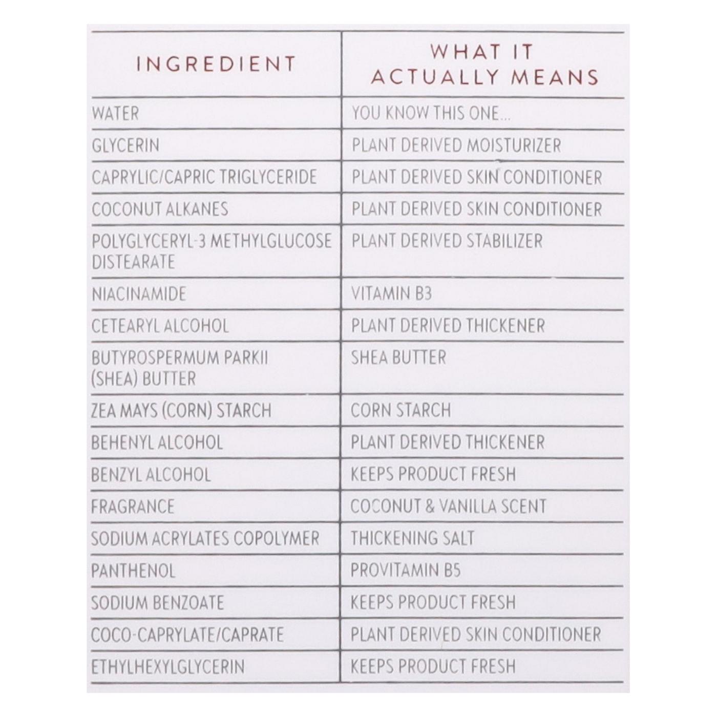 Native Moisturizing Lotion - Coconut & Vanilla - Shop Body lotion at H-E-B