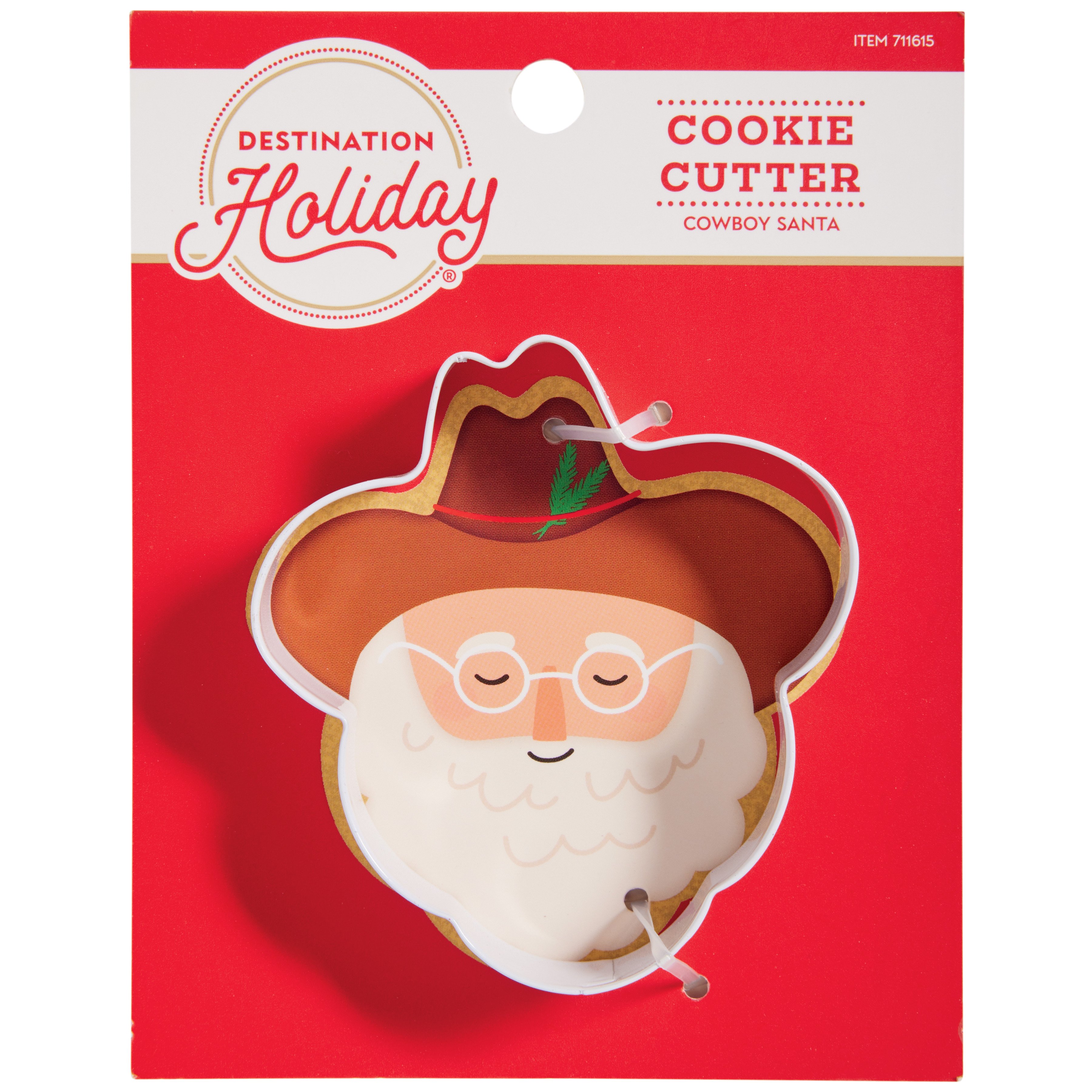 Destination Holiday Santa Christmas Cookie Cutter - Shop Baking tools ...