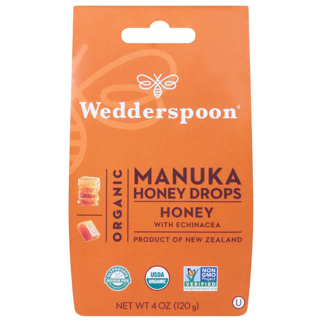 Wedderspoon Manuka Honey Drops - Shop Cough, cold & flu at H-E-B