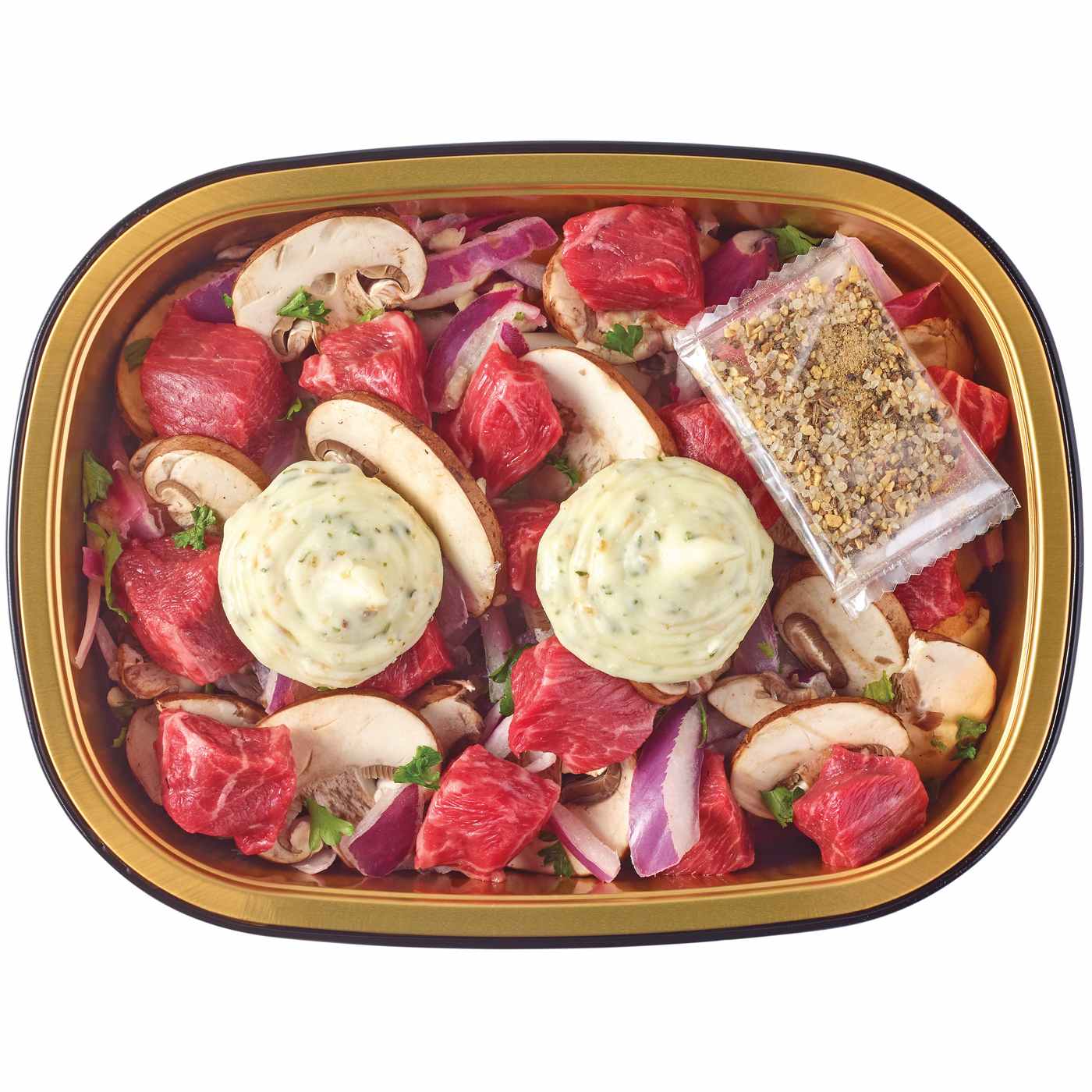 Meal Simple by H-E-B American-Style Wagyu Beef Tips, Onion & Mushrooms ...