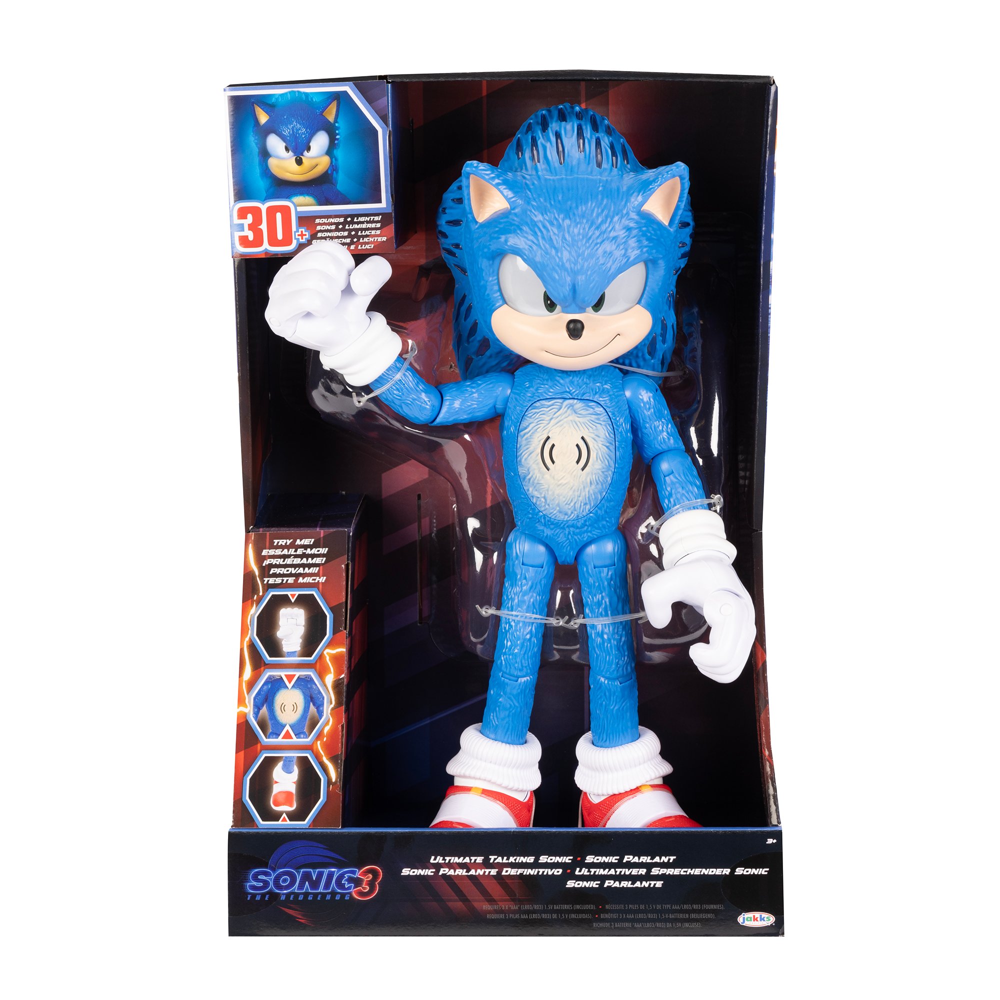 Jakks Sonic the Hedgehog 3 Ultimate Talking Sonic - Shop Action figures ... Jakks Sonic the Hedgehog 3 Ultimate Talking Sonic - Shop Action figures ...
