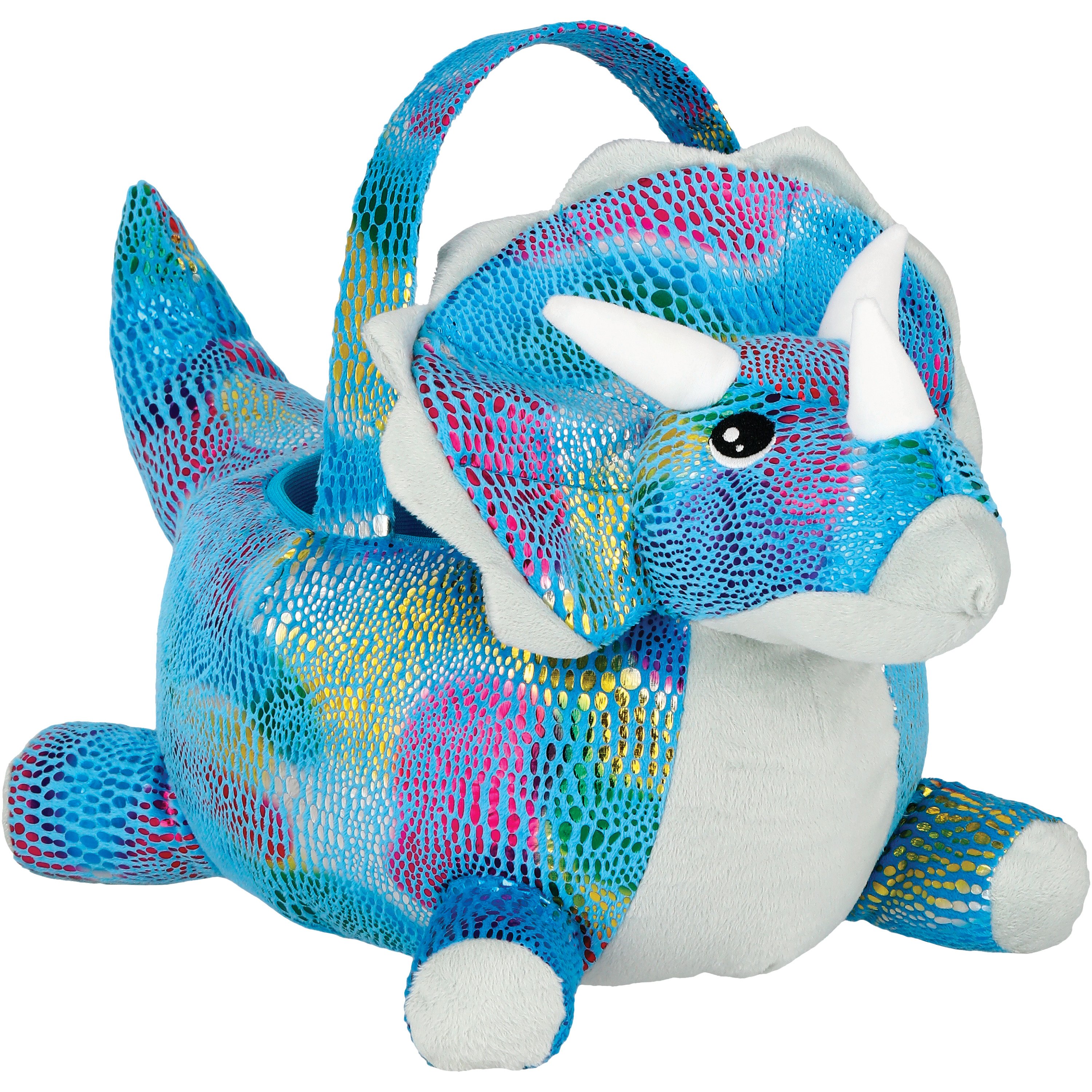 Destination Holiday Dino Plush Easter Basket - Blue - Shop Favors at H-E-B