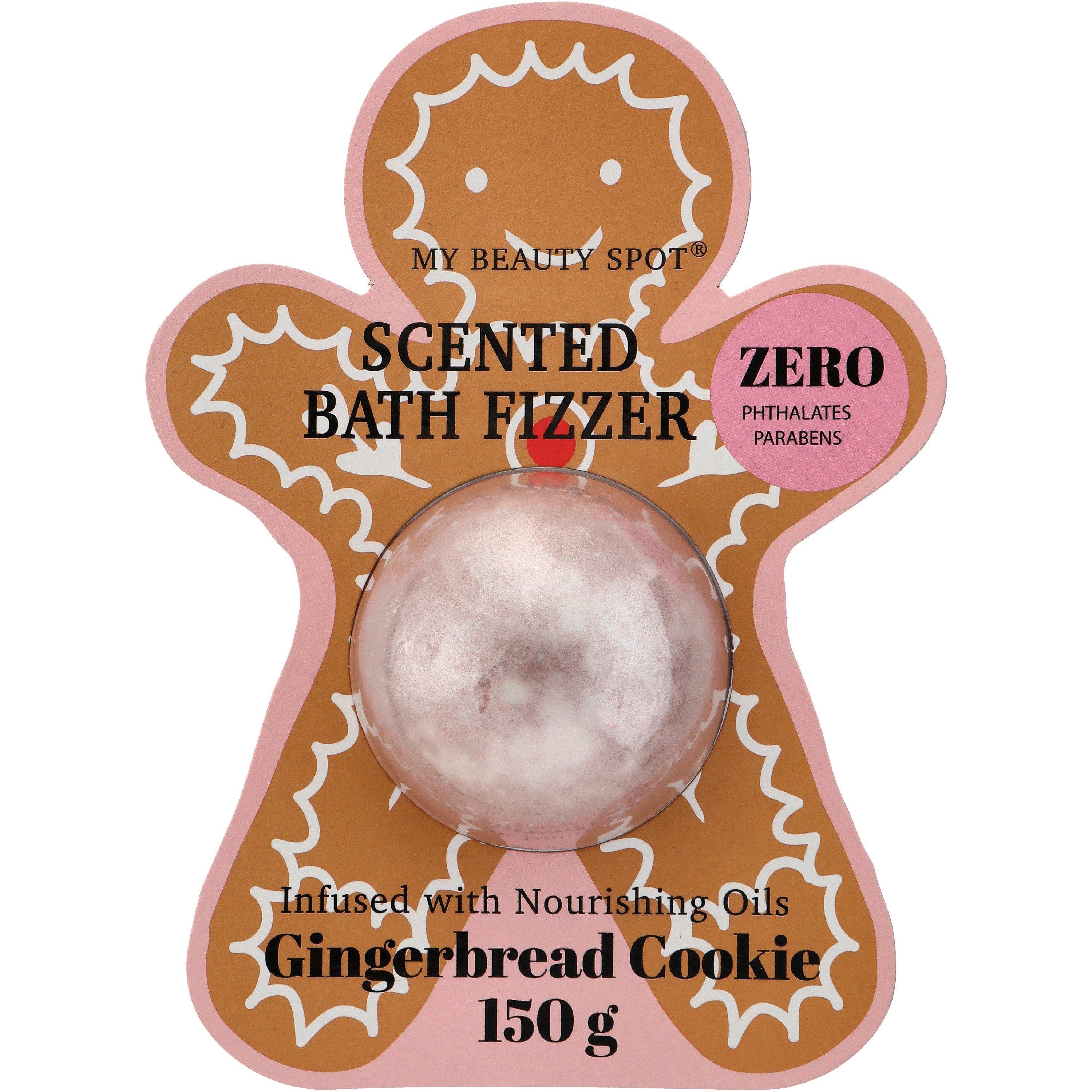 My Beauty Spot Scented Bath Bomb Fizzer - Gingerbread Cookie - Shop ...