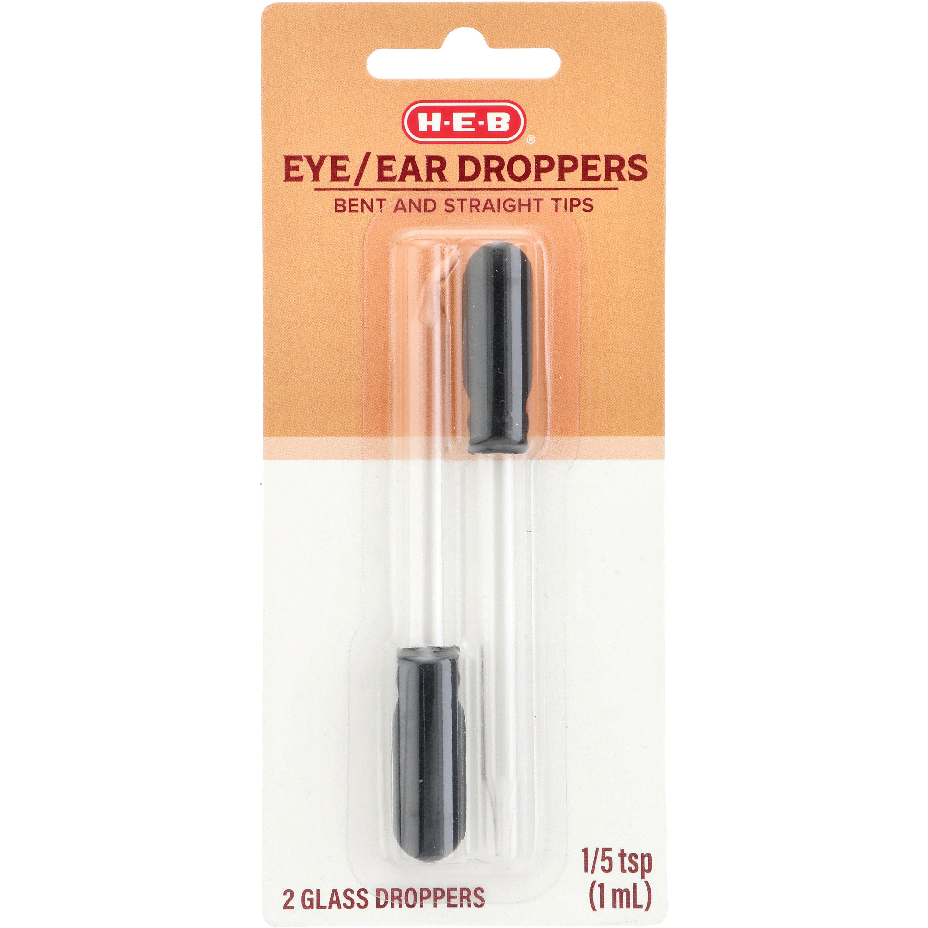 H-E-B Eye & Ear Tincture Droppers - Shop Ear wash & drops at H-E-B