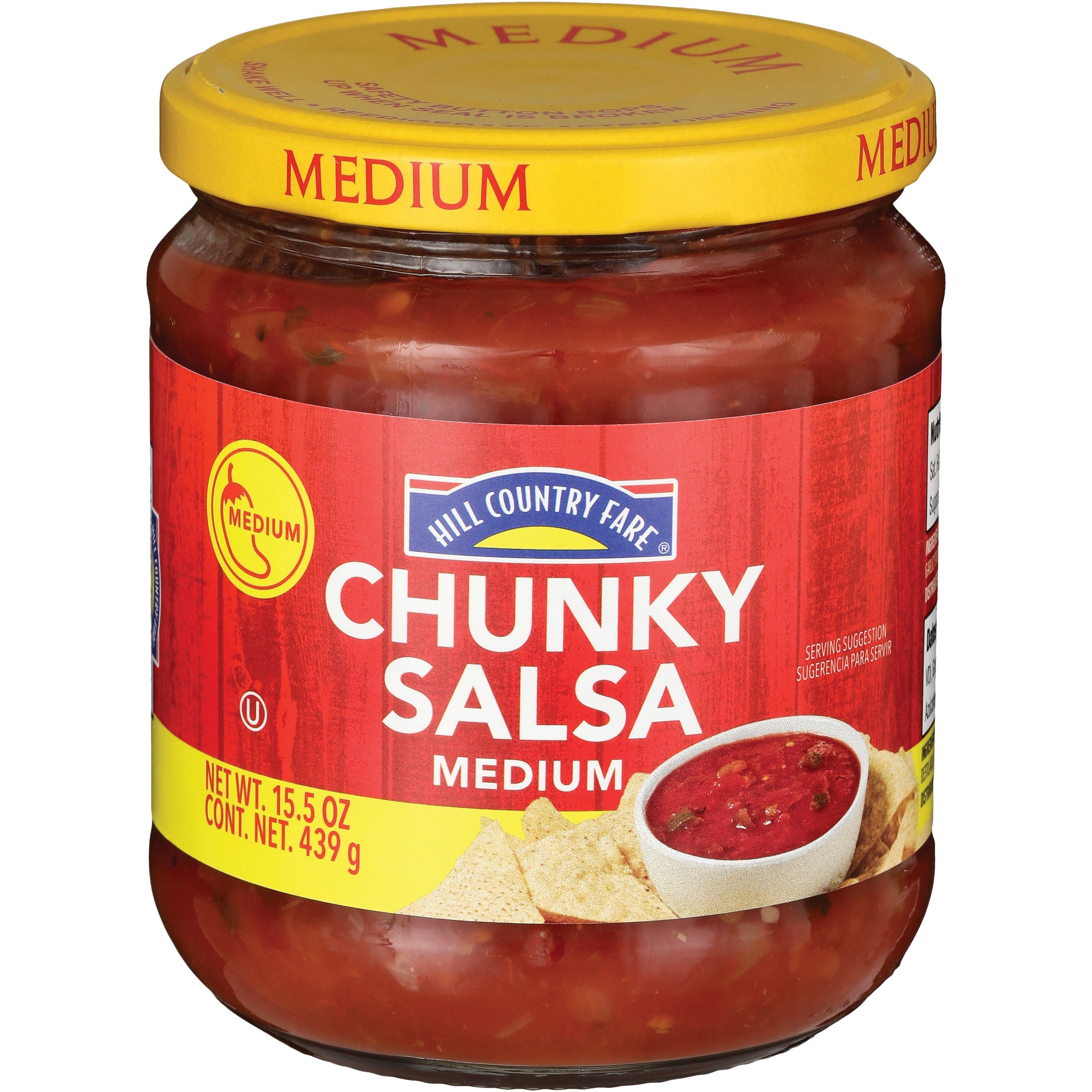 Hill Country Fare Chunky Salsa - Medium - Shop Salsa & dip at H-E-B