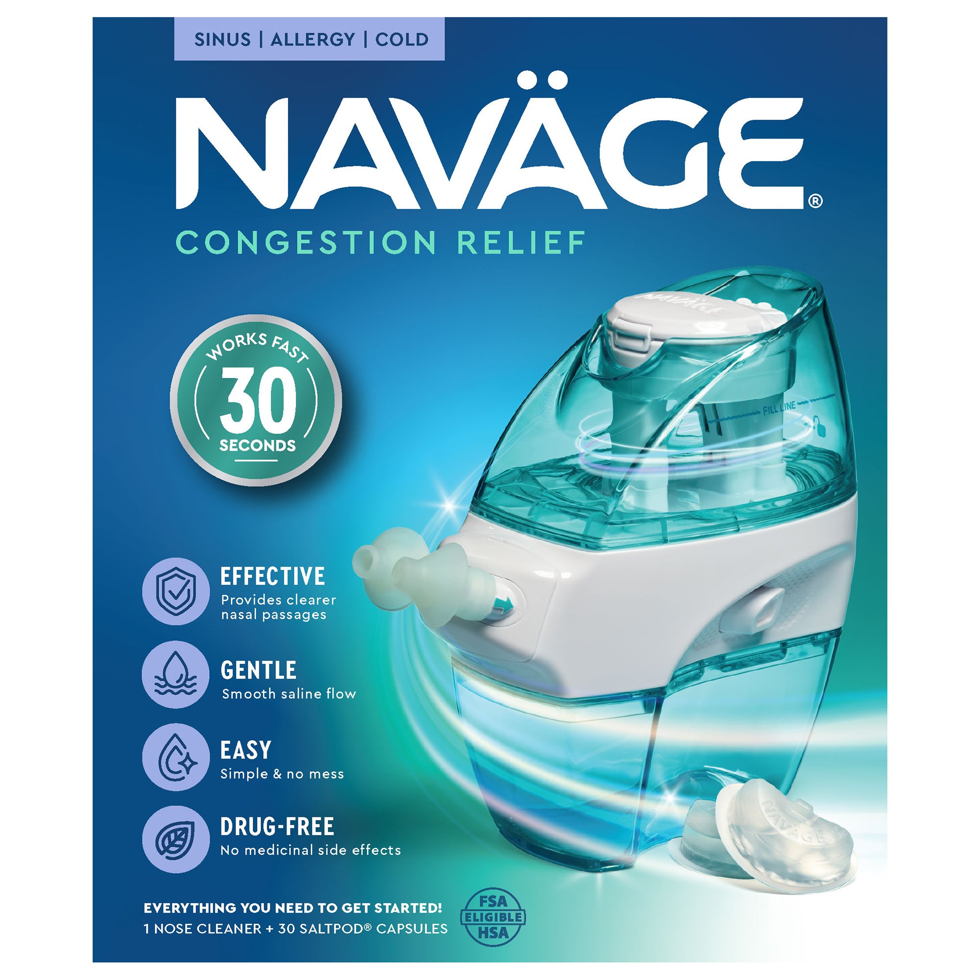 Navage Nasal Care Starter Kit - Shop Sinus & allergy at H-E-B