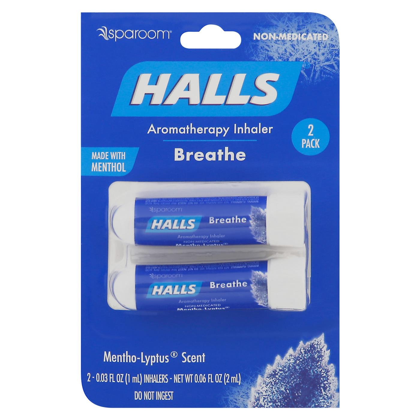 Halls Aromatherapy Inhaler - Mentho-lyptus - Shop Sinus & Allergy at H-E-B