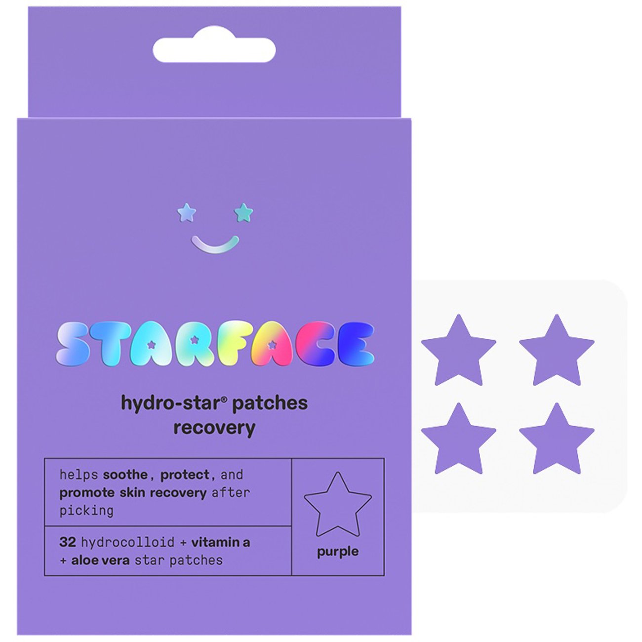 Starface Hydro-Star Recovery Patches - Shop Facial cleansers & scrubs ...