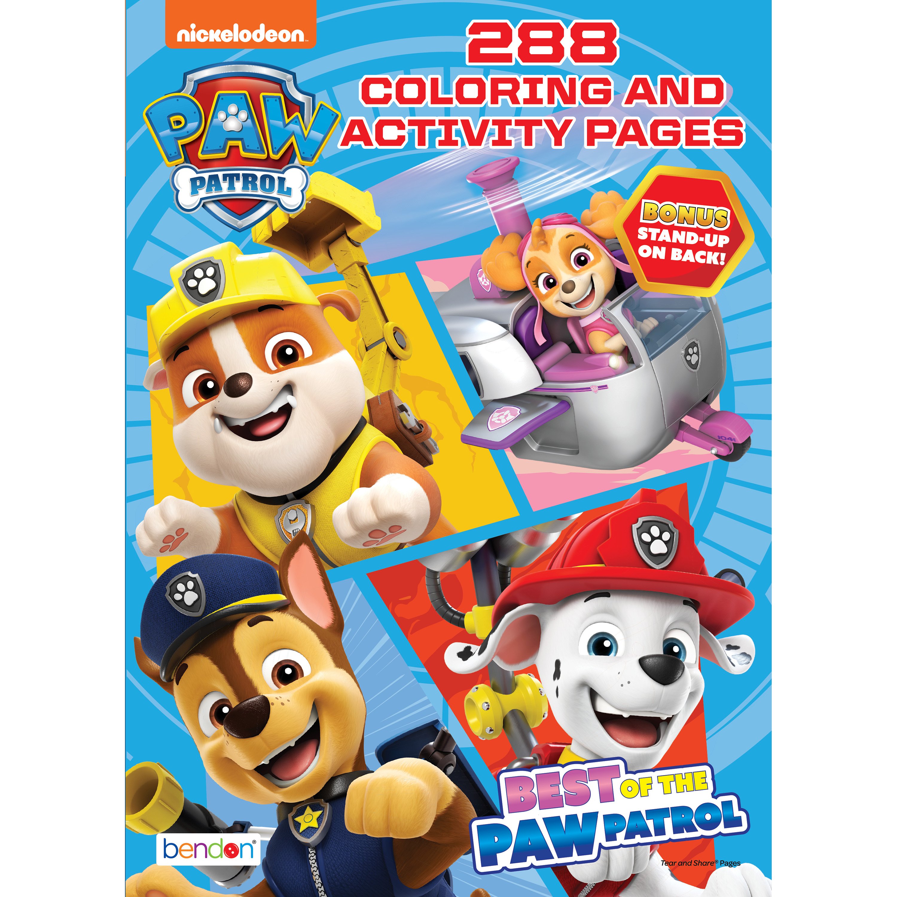 Bendon Best of the Paw Patrol Coloring & Activity Pages - Shop Books ...