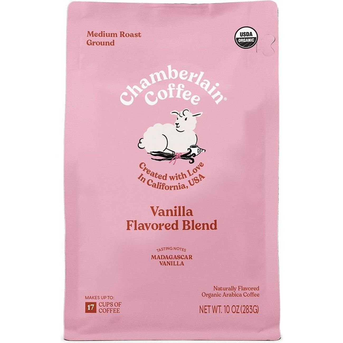 Chamberlain Coffee Fluffy Lamb Vanilla Medium Roast Ground - Shop Coffee at H-E-B