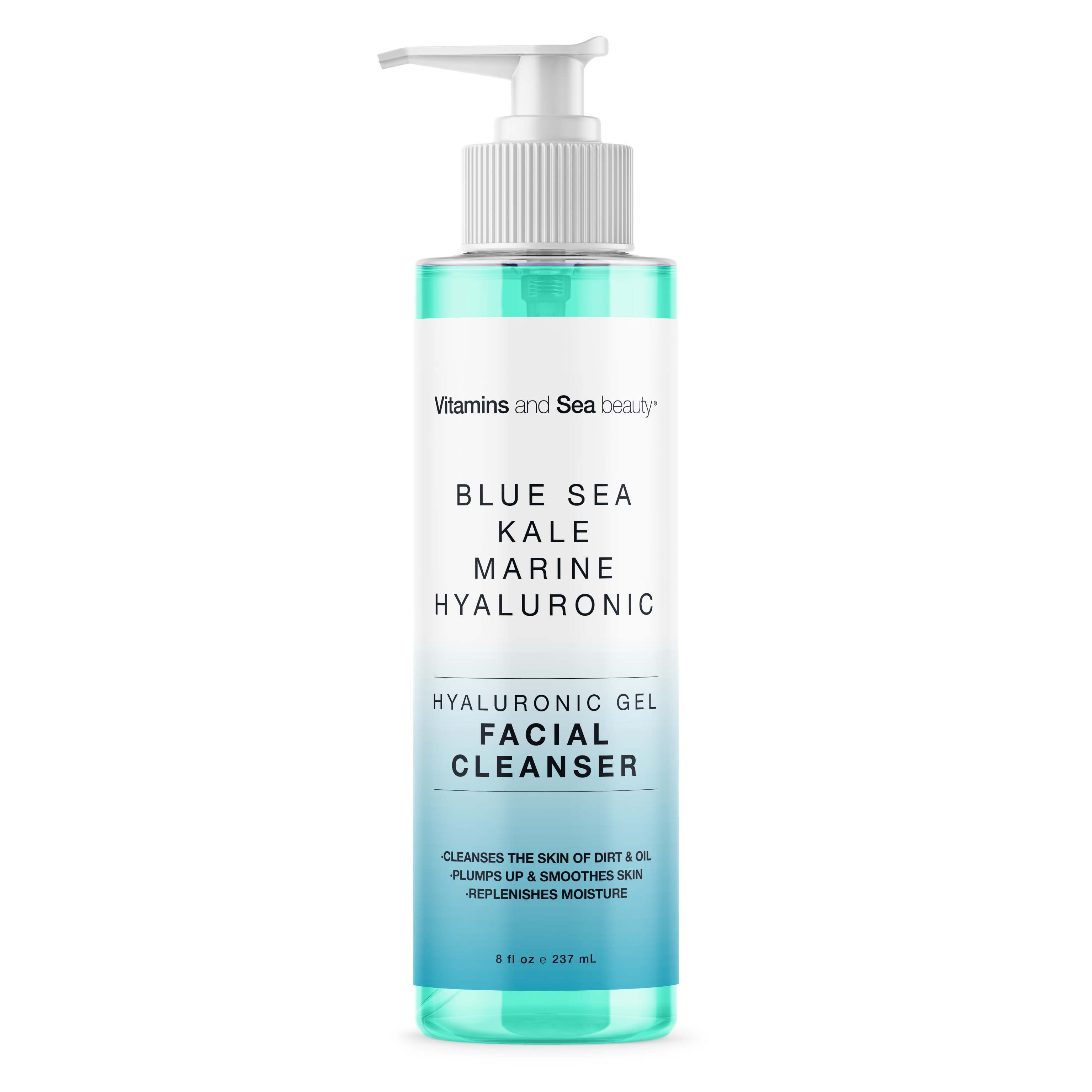 Vitamins and Sea beauty Blue Sea Kale Marine Hyaluronic Facial Cleanser ...