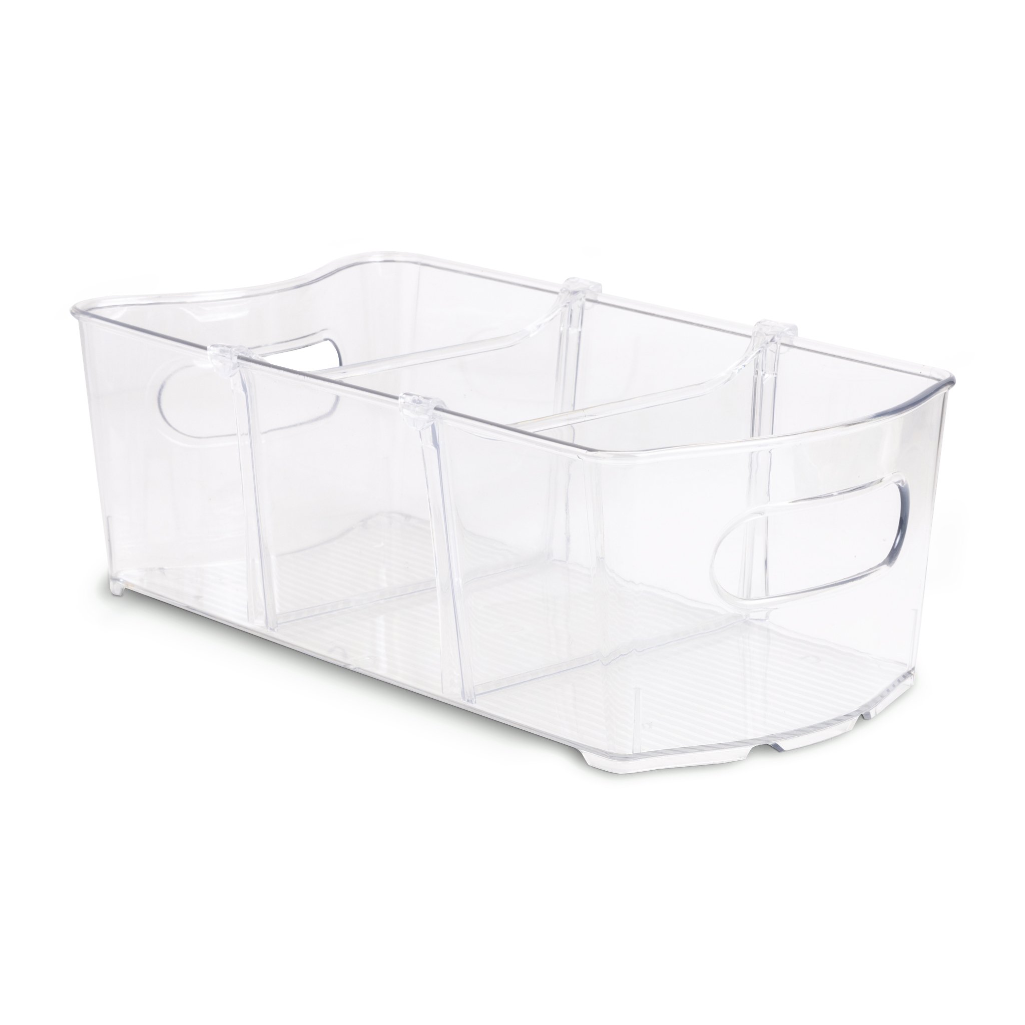 Smart Design Storage Bin with 2 Dividers - Shop Sink & kitchen ...