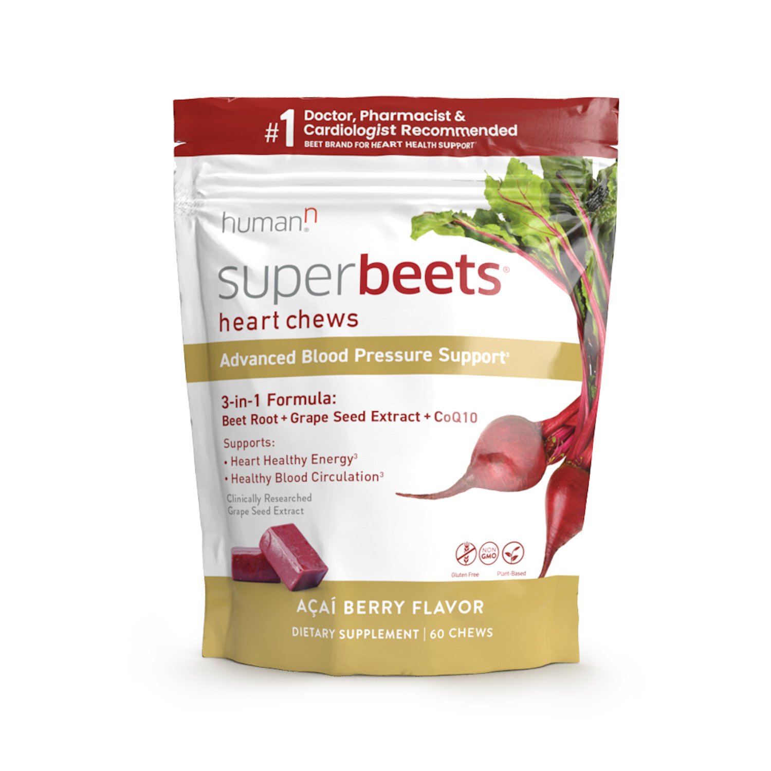HumanN Super Beets Heart Chews - Shop Herbs & homeopathy at H-E-B