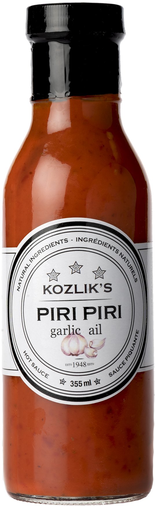 Kozlik's Piri Piri Garlic Hot Sauce, 12 oz | Central Market - Really ...