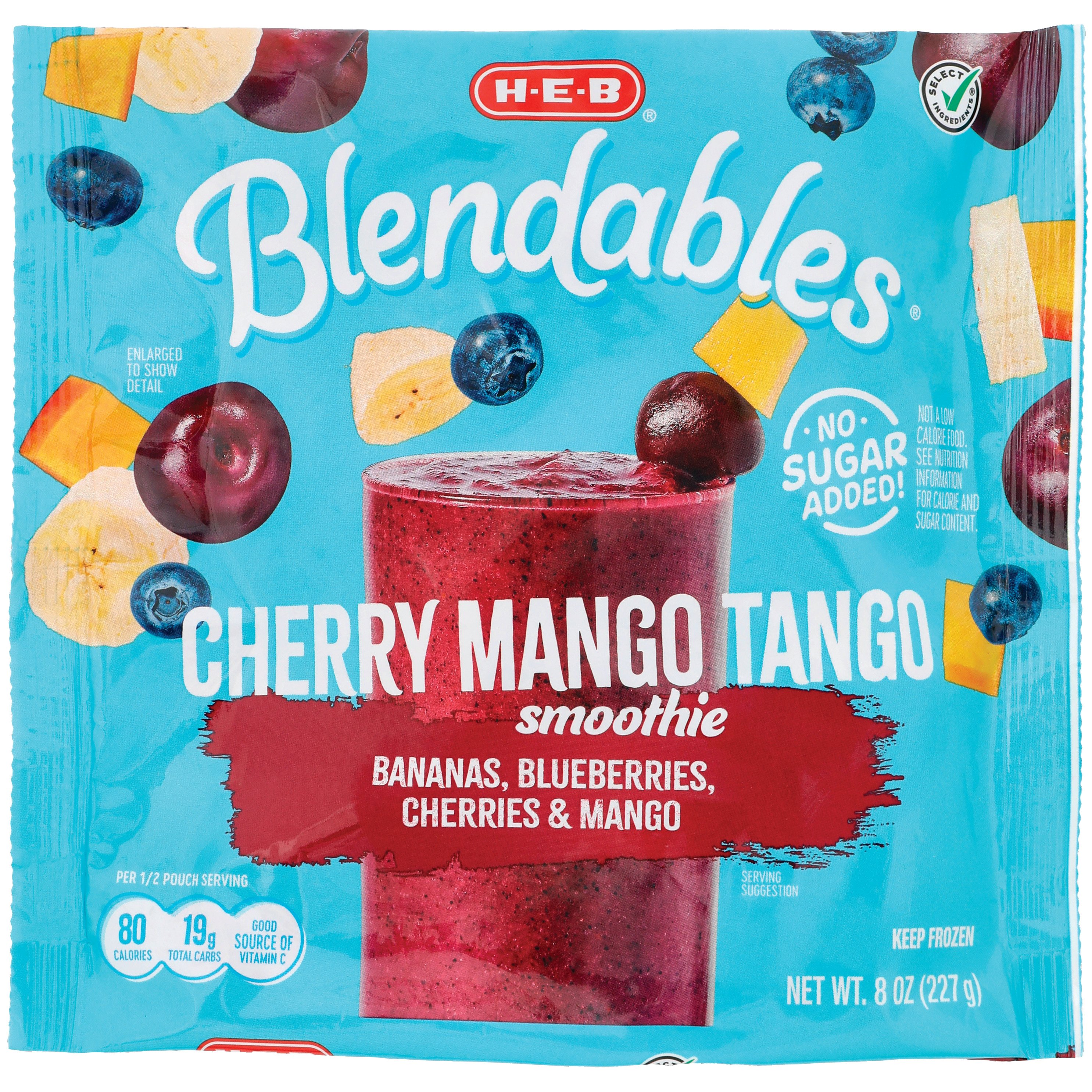 H-E-B Blendables Cherry Mango Tango Smoothie - Shop Juice & smoothies ...