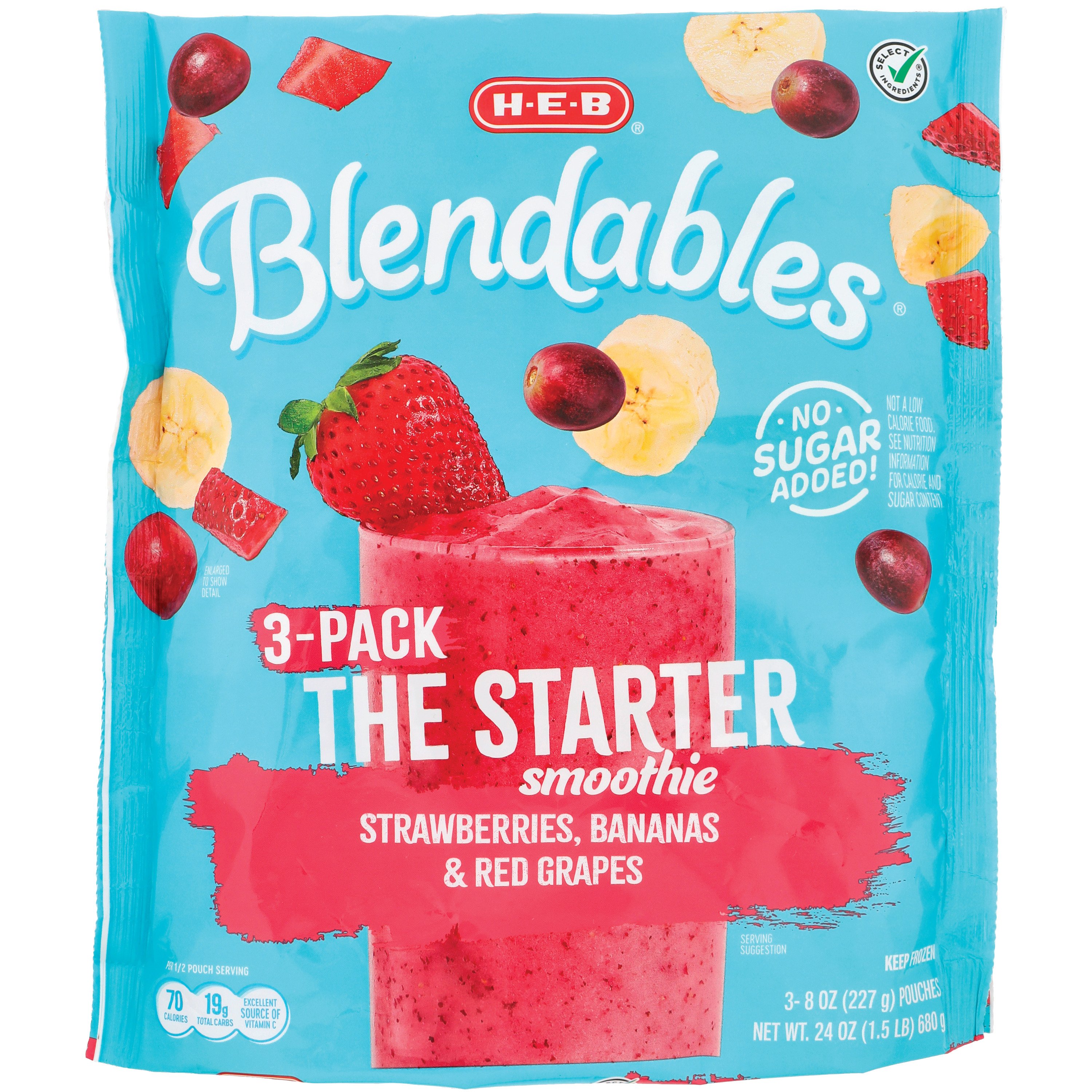 H-E-B Blendables The Starter Smoothie Family Pack, 3 pk | Joe V's Smart ...