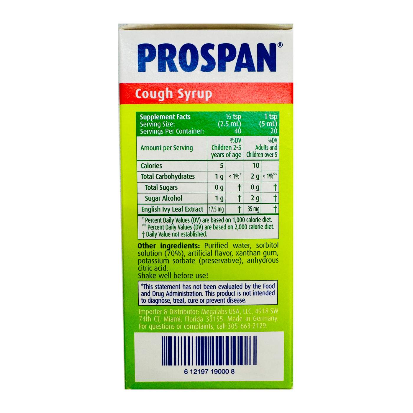 Prospan Kids Cough Syrup - Cherry - Shop Cough, cold & flu at H-E-B Prospan Kids Cough Syrup - Cherry - Shop Cough, cold & flu at H-E-B