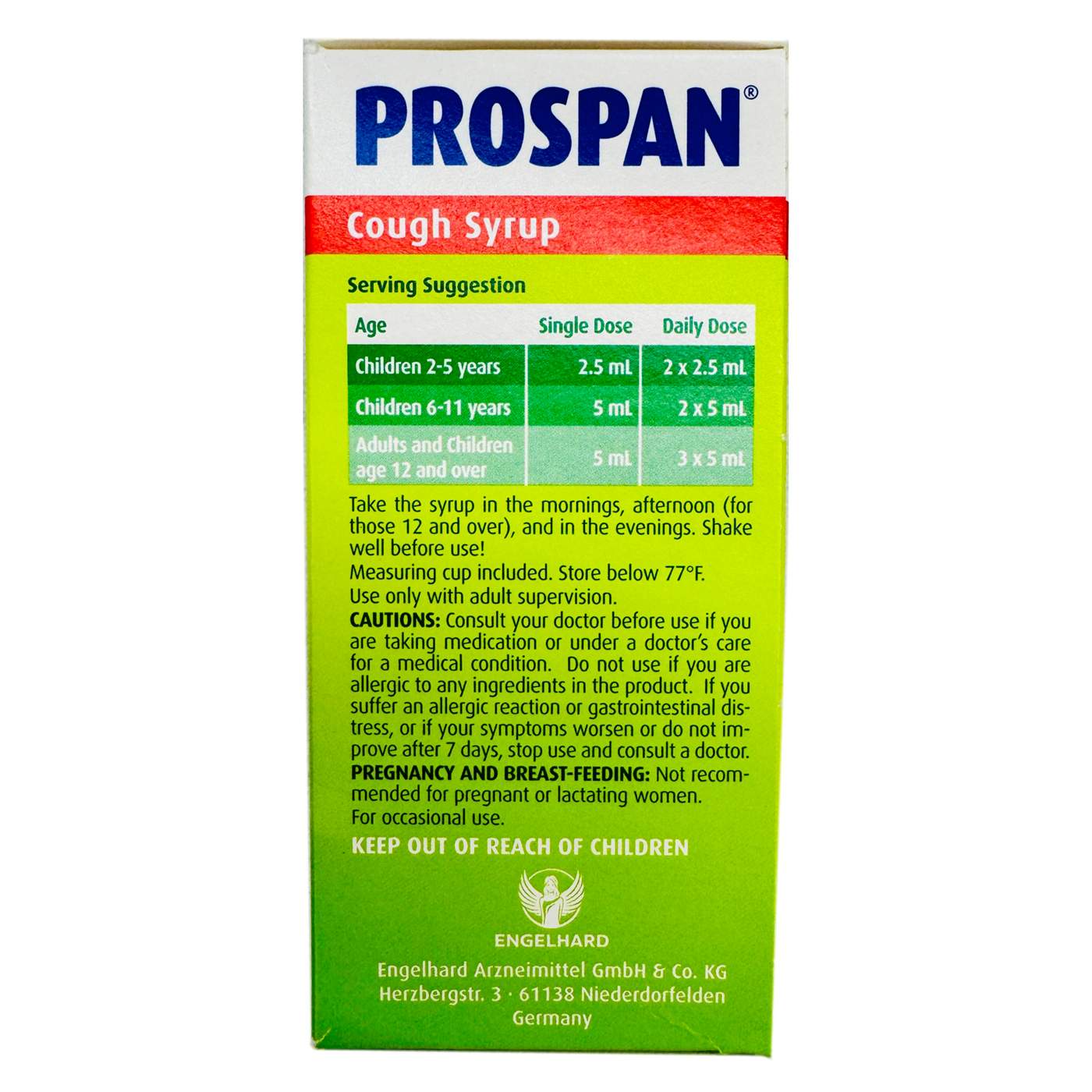 Prospan Kids Cough Syrup - Cherry - Shop Cough, cold & flu at H-E-B Prospan Kids Cough Syrup - Cherry - Shop Cough, cold & flu at H-E-B