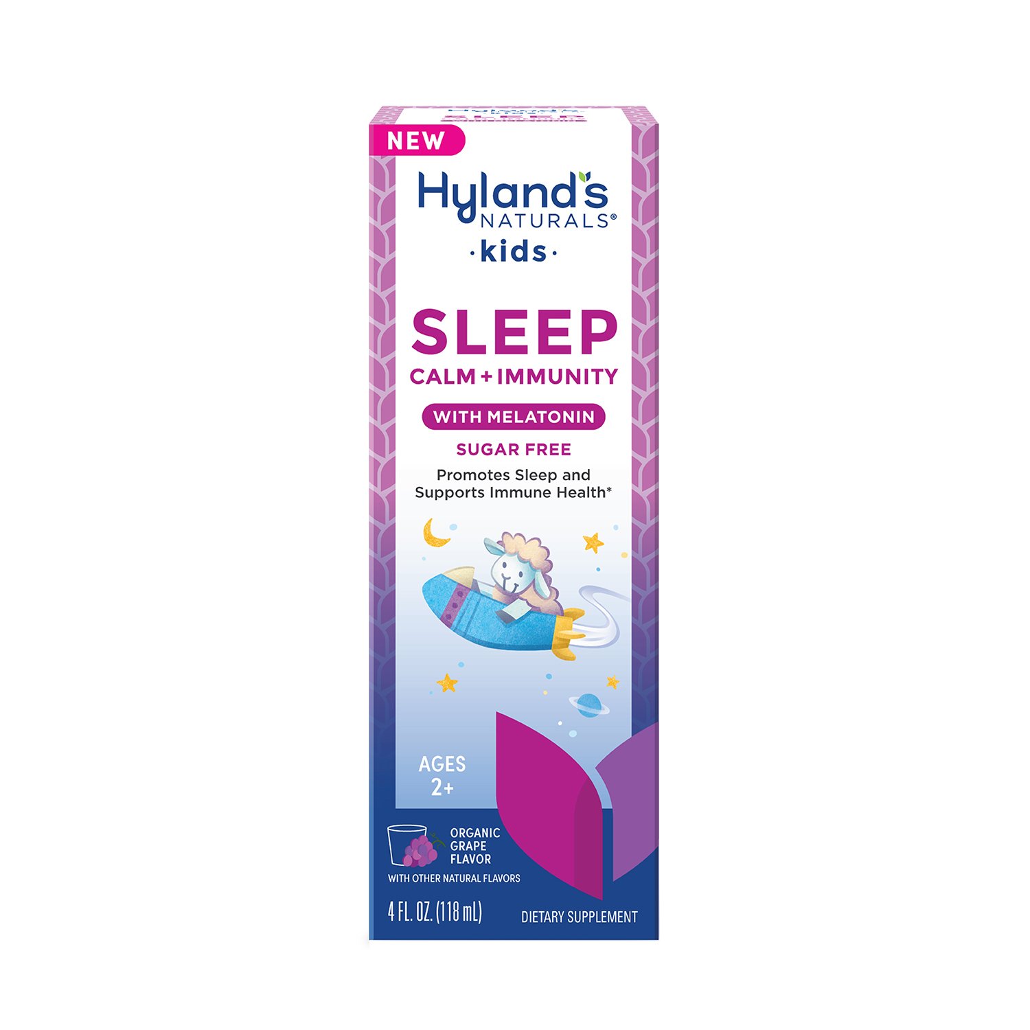 Hyland's Naturals Kids Sleep Calm + Immunity Melatonin - Grape - Shop ...